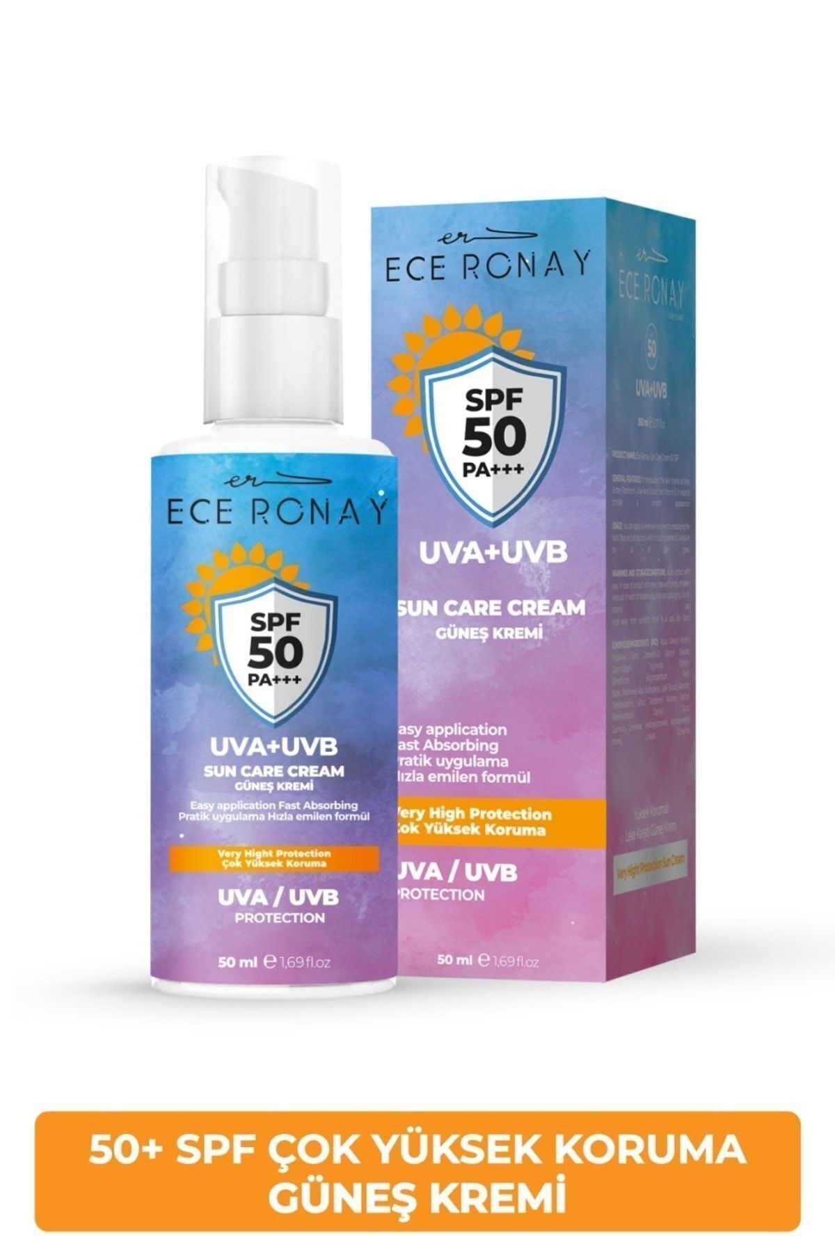Ece Ronay Spf 50+ Tüm Ciltler Için Yüksek Korumalı Nemlendirici Vücut ...