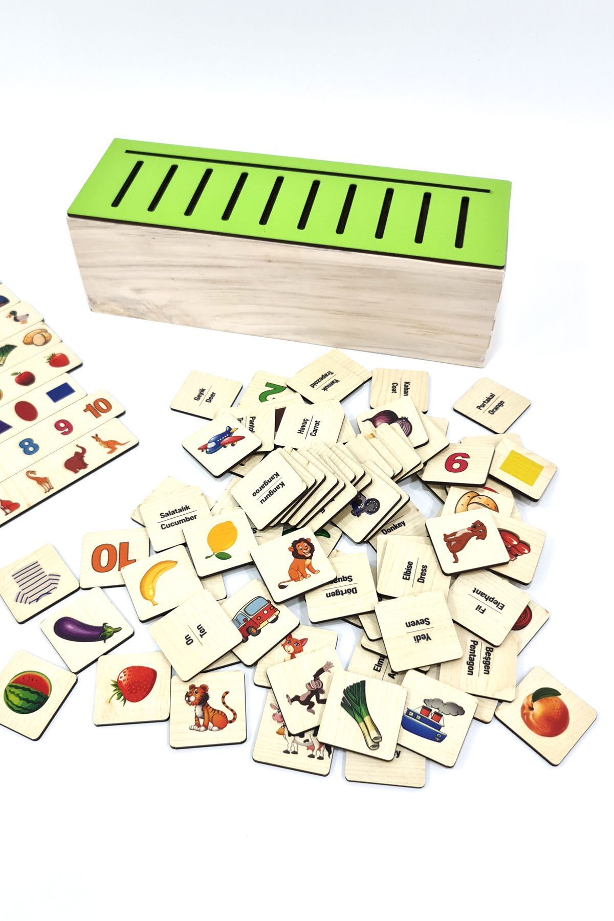 metafortoys Wooden Montessori Knowledge Classification Box Educational ...