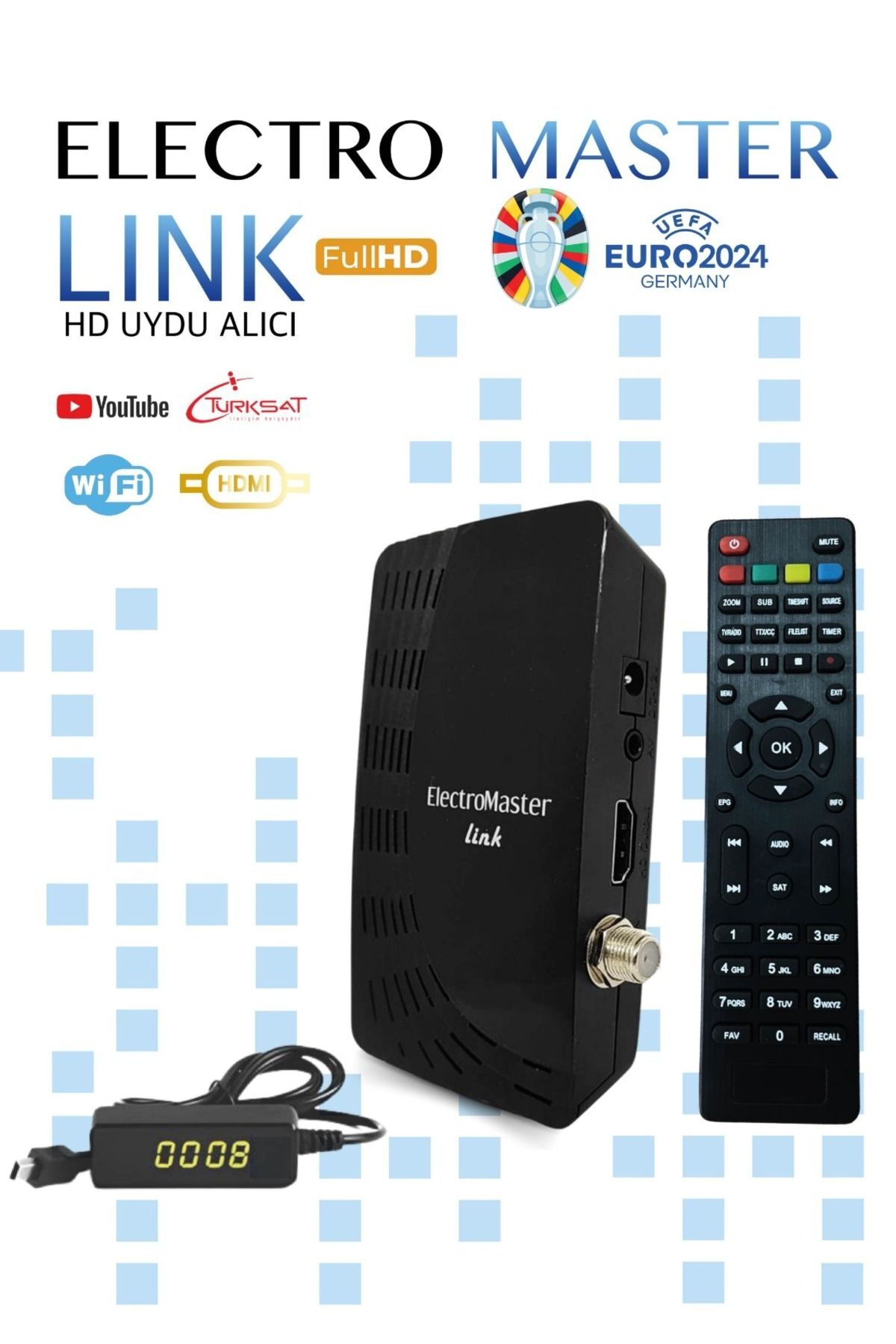 ElectroMaster Dijital Hd Uydu Alıcısı 1080p - Fiyatı, Yorumları