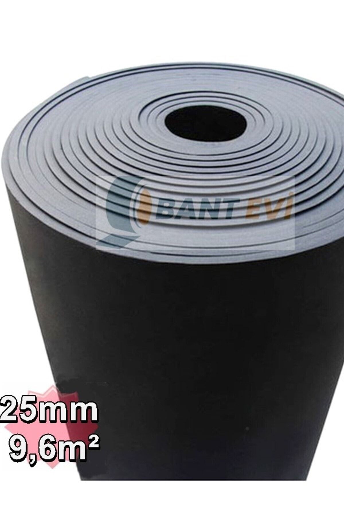 BANT EVİ Kauçuk Izolasyon 25mm 120cm 9.6m2 Elastomerik Kauçuk Köpüğü ...