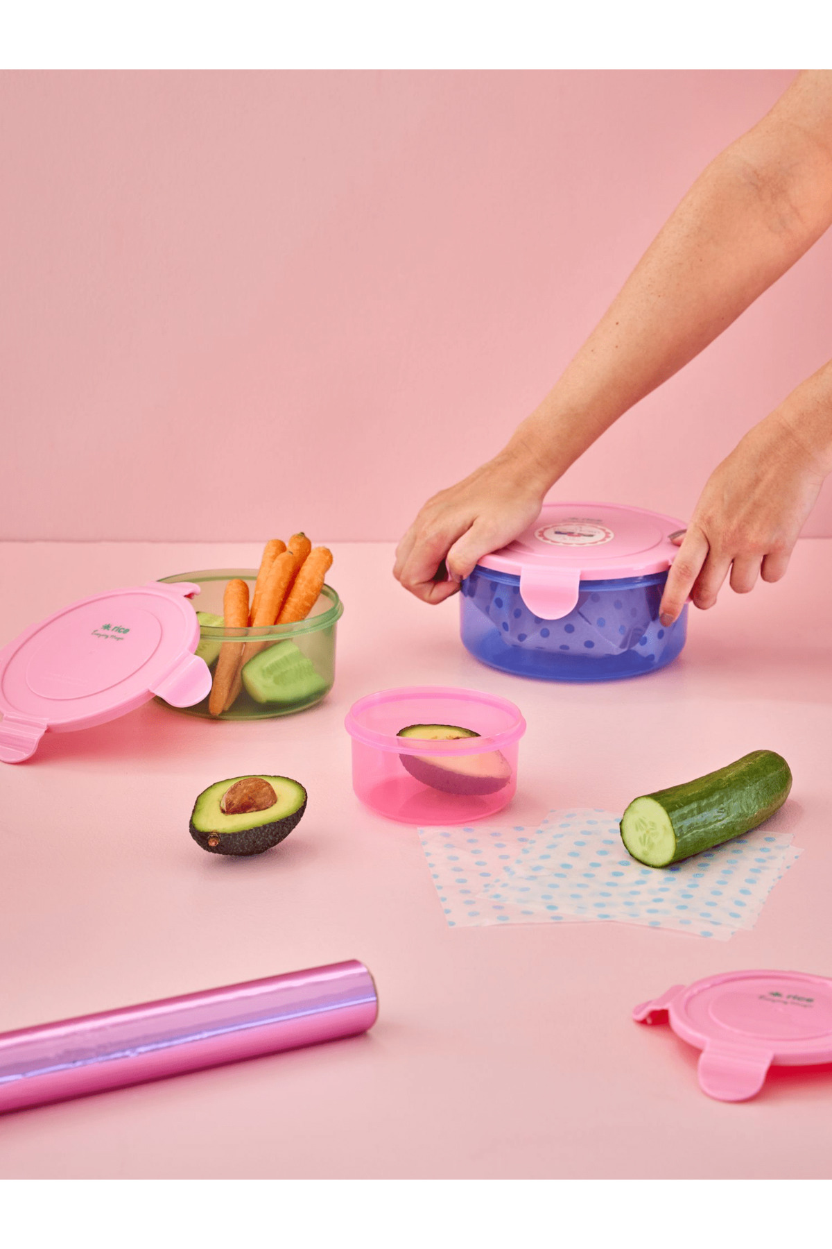 RICE Plastik 3'lü Saklama - Renkli Fiyatı, Yorumları - Trendyol