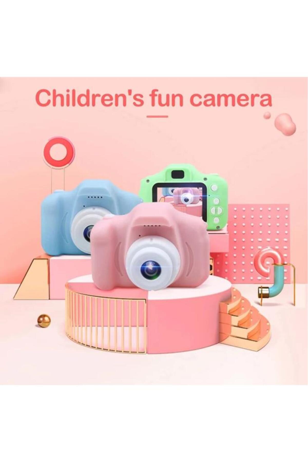 Torima Pembe Renk CMR7 + SD Card Hediyeli 1080p Hd Çocuk Kamera Dijital ...