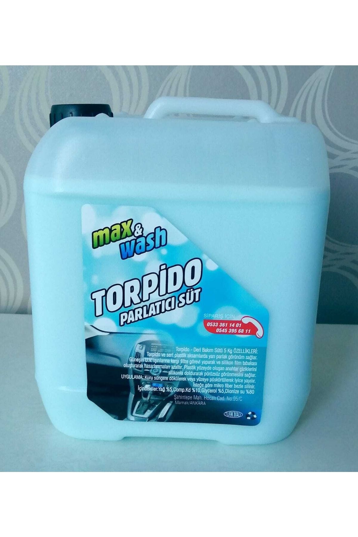 Max&Wash Torpido Parlatıcı Ve Deri Bakım Sütü Gold Serisi Yeni Ürün 4 ...