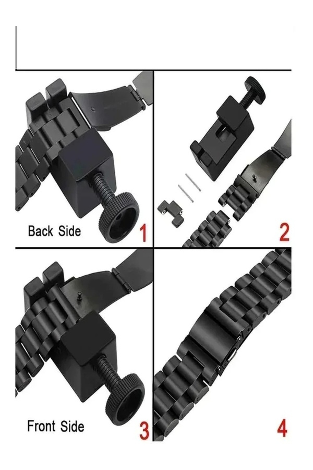 Alstrap Huawei Watch Fit 4 Pro/fit 4/fit 3 Uyumlu Paslanmaz Çelik Metal ...