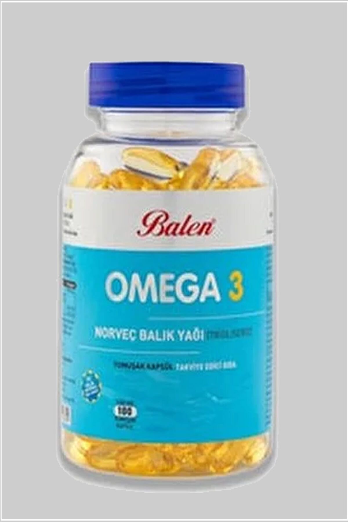 Balen Omega 3 Norveç Balık Yağı (TRİGLİSERİD) 1380 Mg 100 Kapsül Fiyatı ...