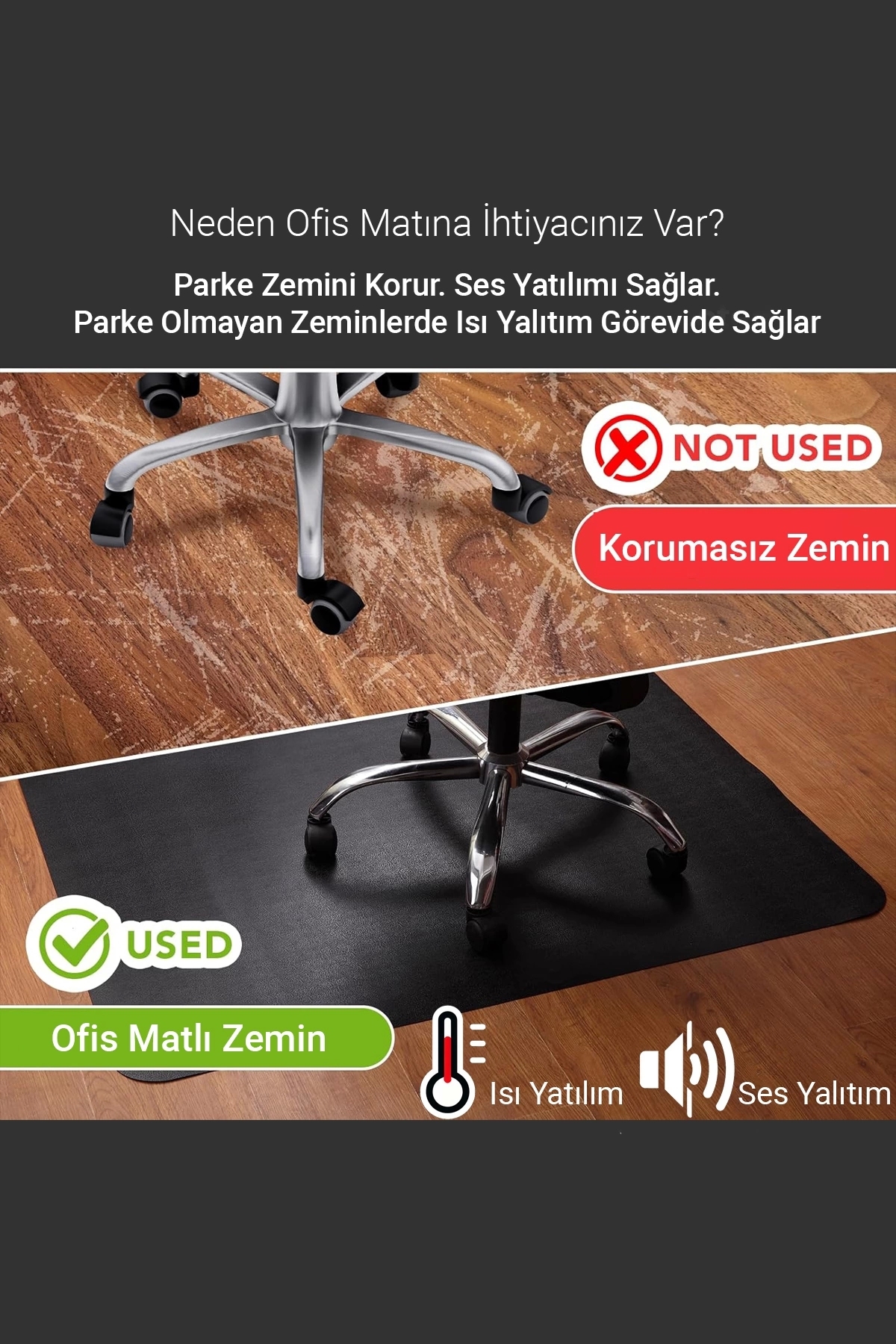 Valerine Life Ofis Zemin Matı Ofis, Oyuncu Koltuğu, Bilgisayar Masası ...
