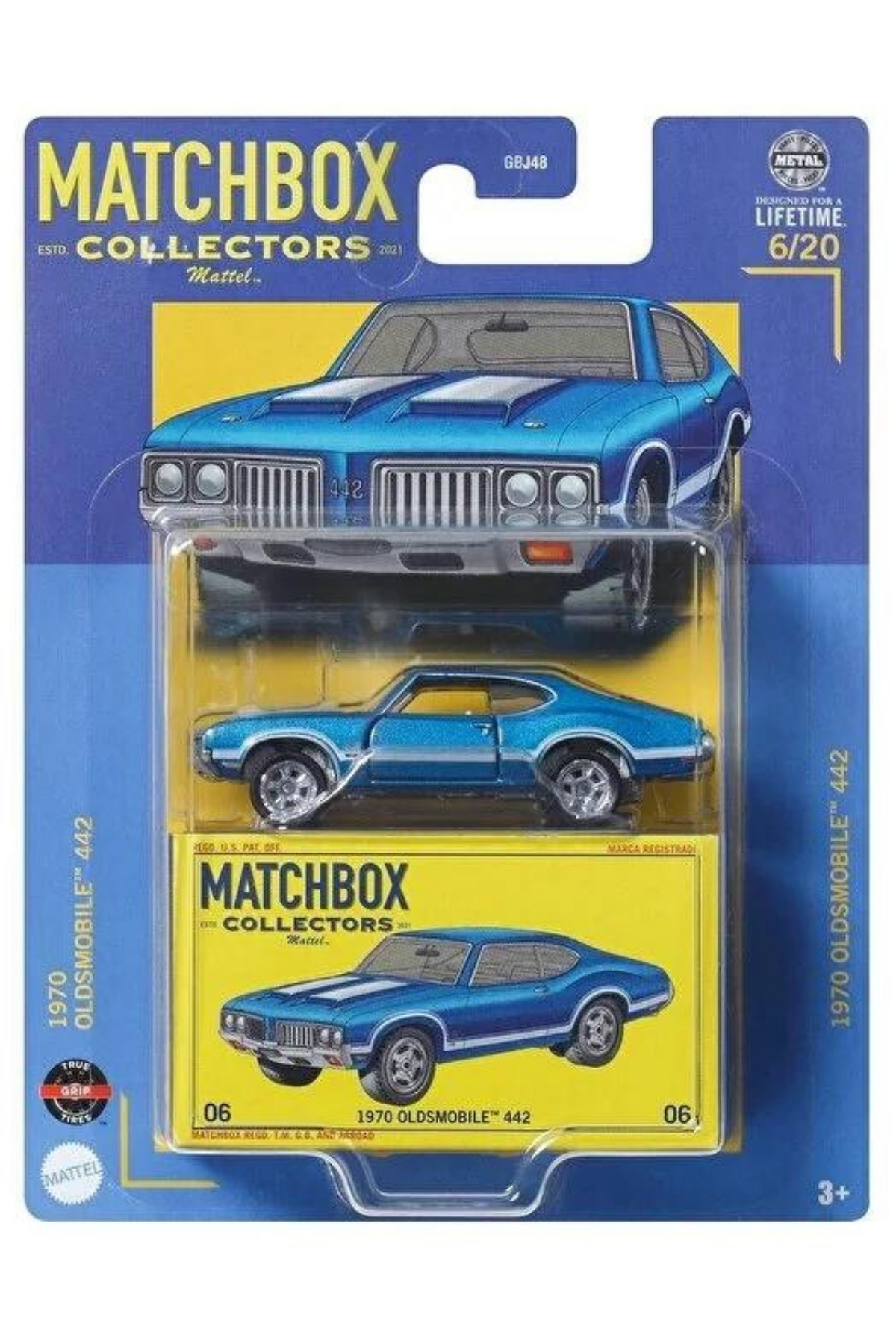 Matchbox COLLECTORS 1970 OLDSMOBILE 442 ÖZEL SERİ (HVW12) - Fiyatı ...
