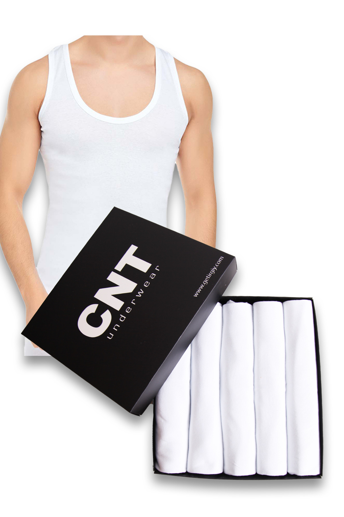 CNT Erkek Atlet Pamuklu Basic 5'li Premium Paket Fiyatı, Yorumları - Trendyol