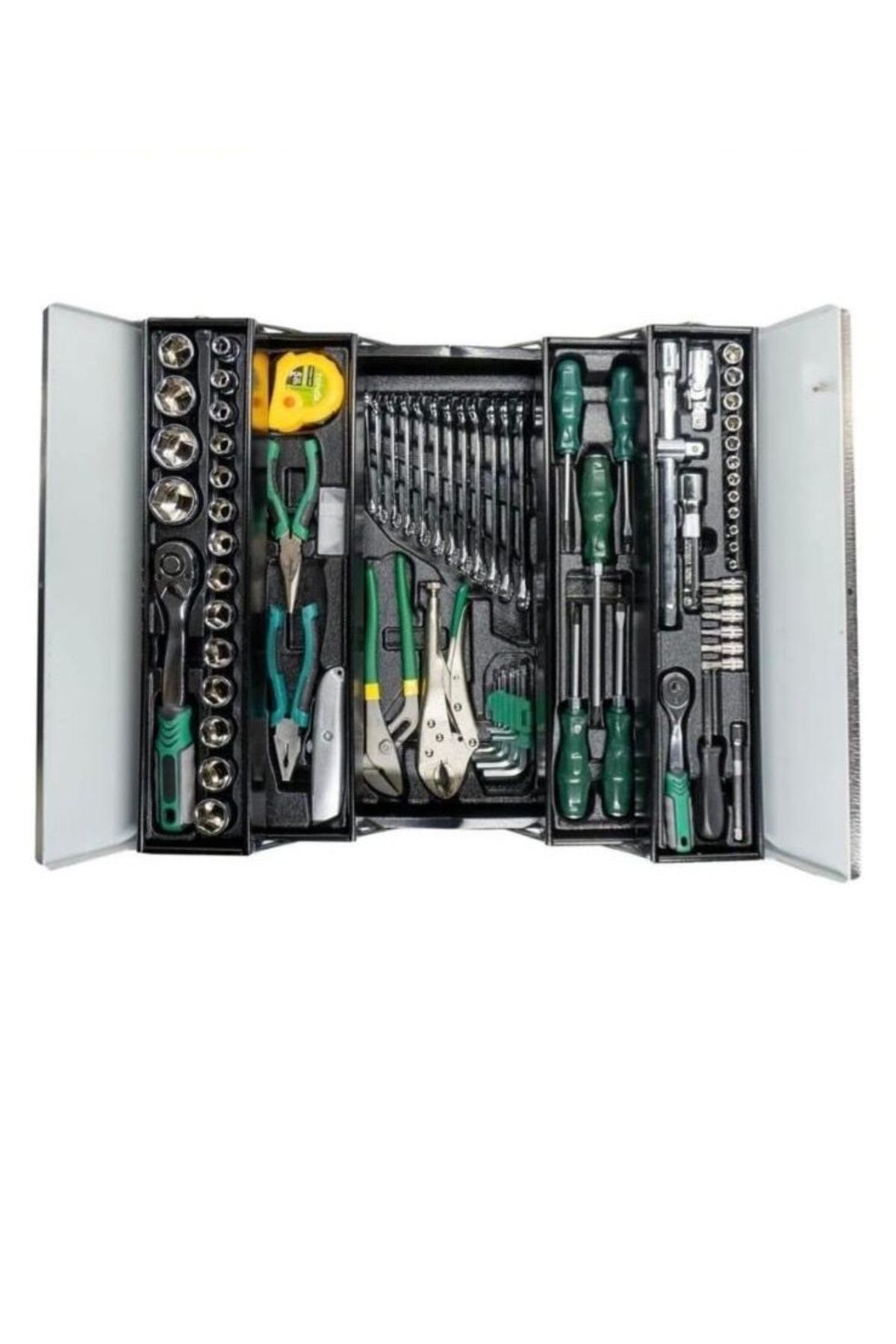 new power plus 86 Parça Profosyonel Sandık Alet Takım Çantası 72 Diş ...