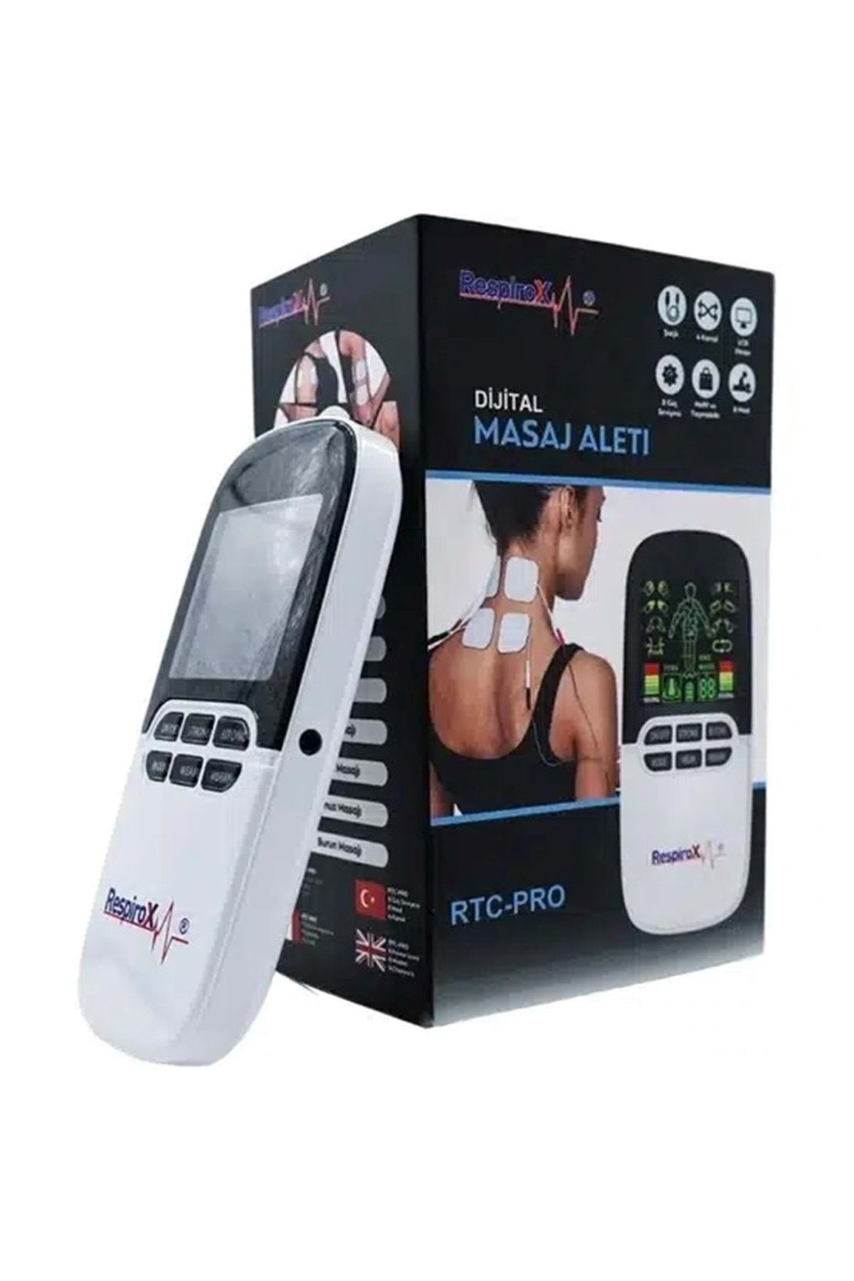 Respirox ŞARJLI TENS EMS MASAJ CİHAZI RTC-PRO Fiyatı, Yorumları - Trendyol