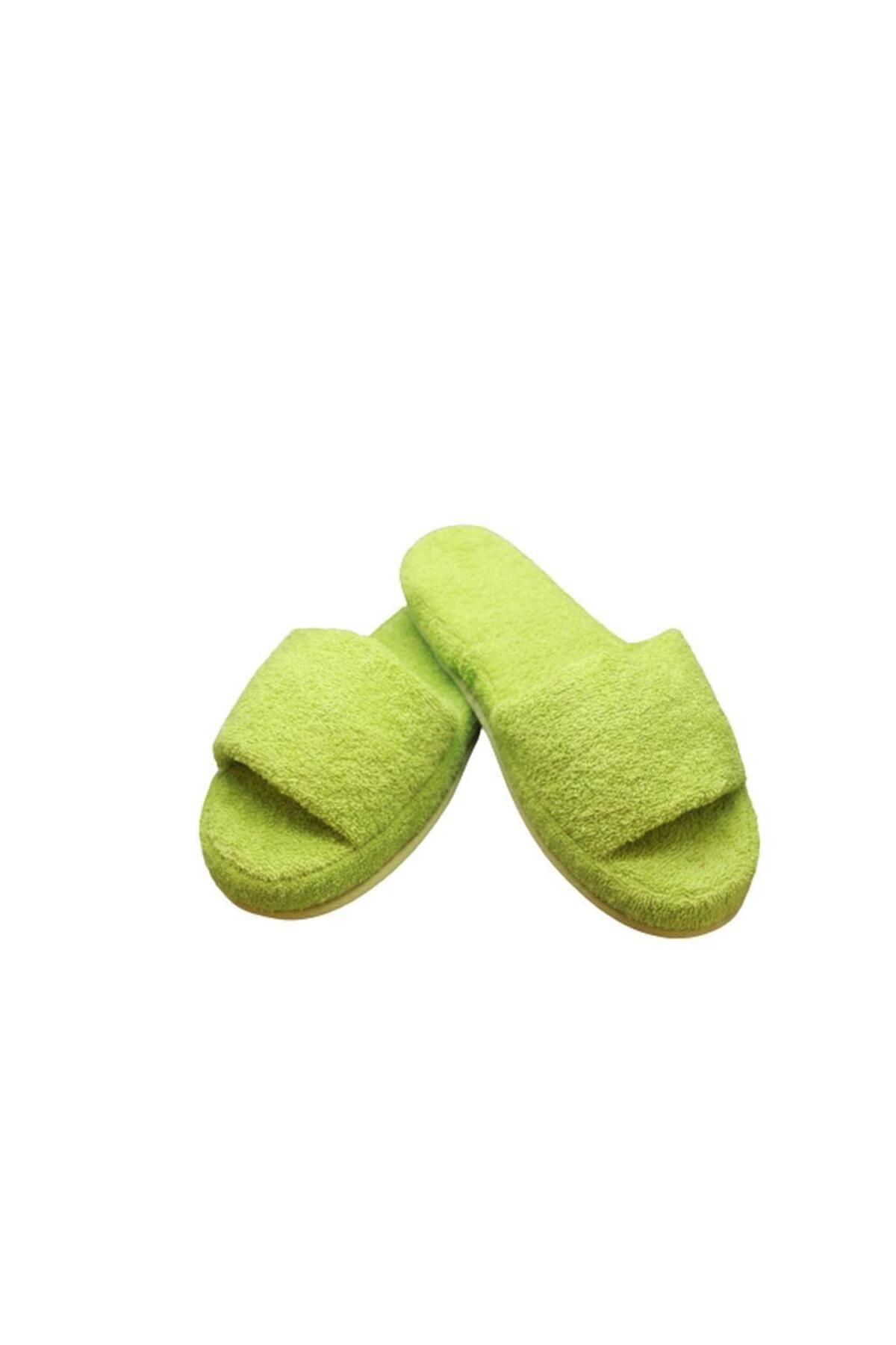 Ender Home Havlu Terlik Banyo Ev Otel Lohusa Terliği Kaymaz Kalın Açık ...