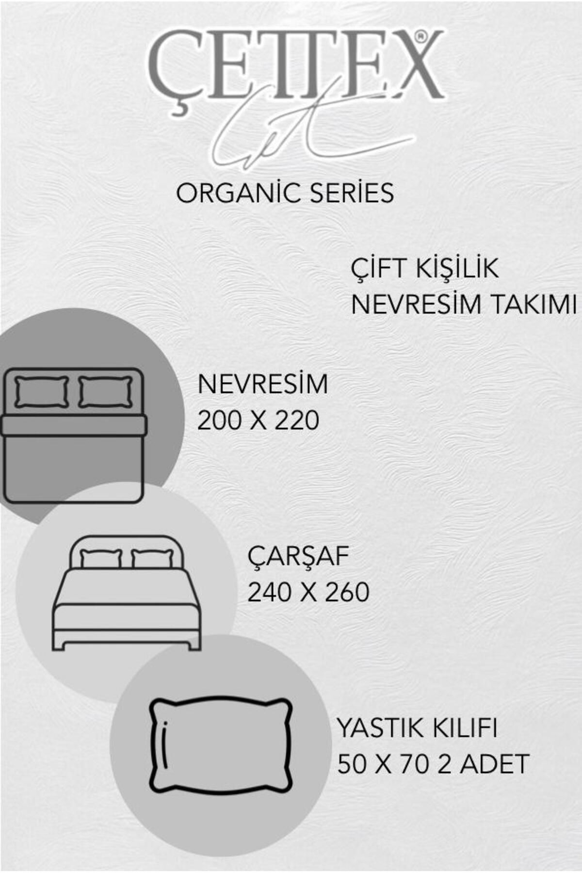 ÇETTEX Organik Keten Çift Kişilik Nevresim Takımı Fiyatı, Yorumları ...