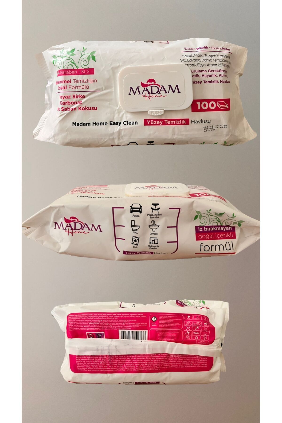 MADAM HOME EASY CLEAN YÜZEY TEMİZLİK HAVLUSU - Fiyatı, Yorumları