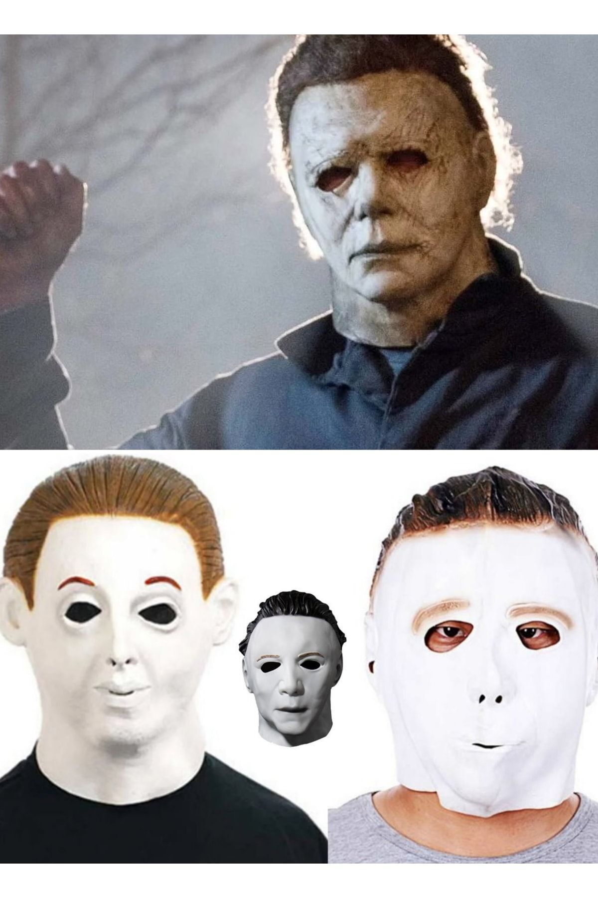 Utelips Korku Filmi Kostümleri Için Michael Myers Tam Surat Halloween ...