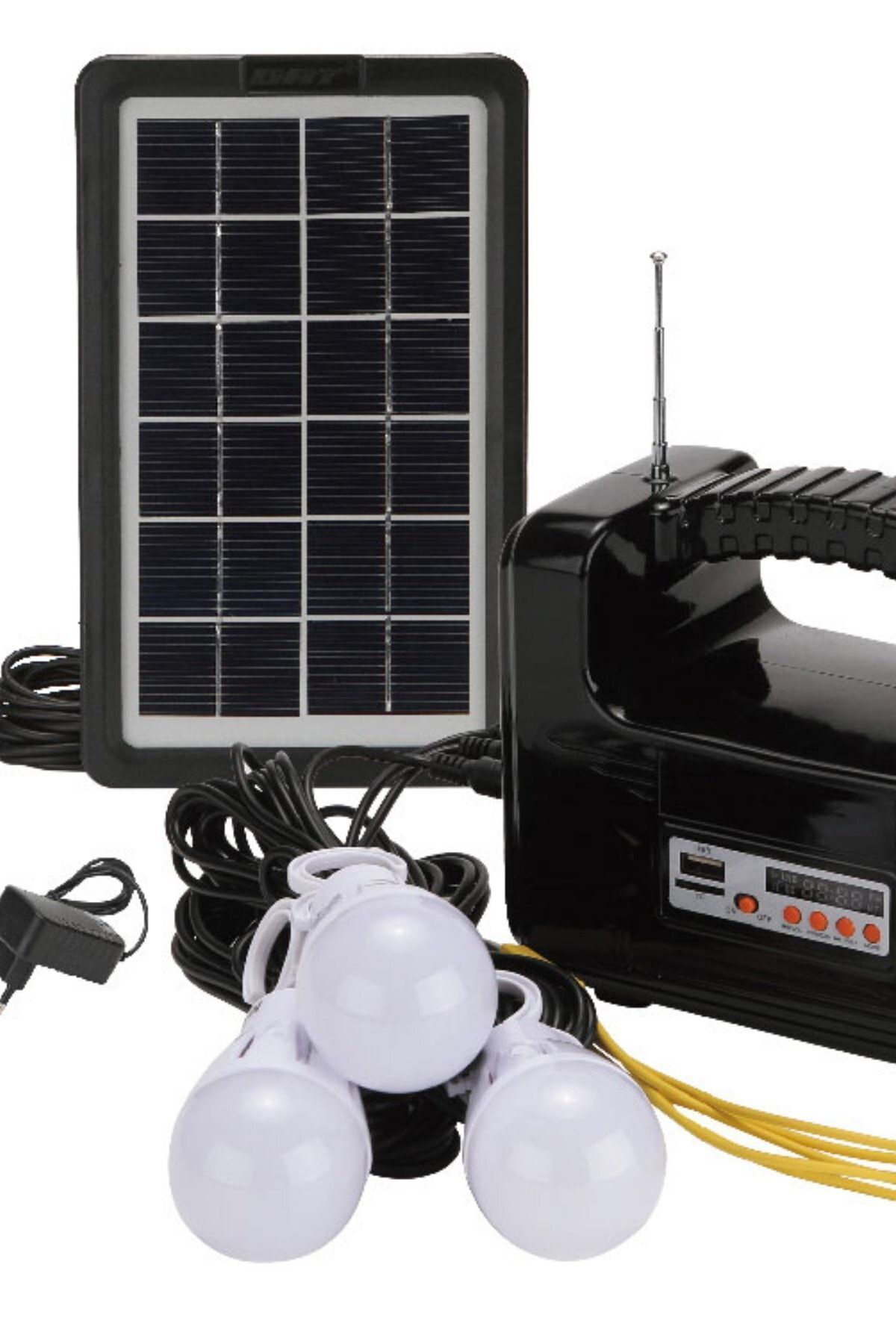 Utelips Güneş Panelli Bungalov Kamp Ev Aydınlatma Sistemi Solar Ampul ...