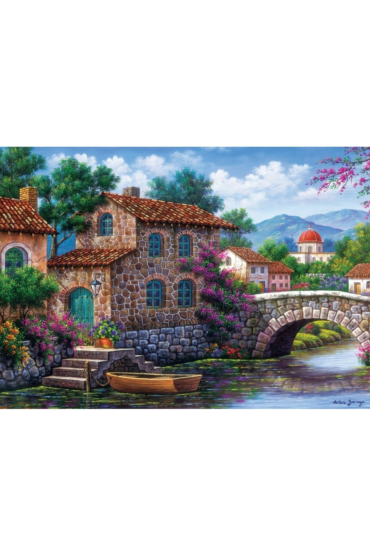 şazenur Çiçekli Kanal 500 Parça Art Puzzle 48x34 CmFiyatı, Yorumları ...