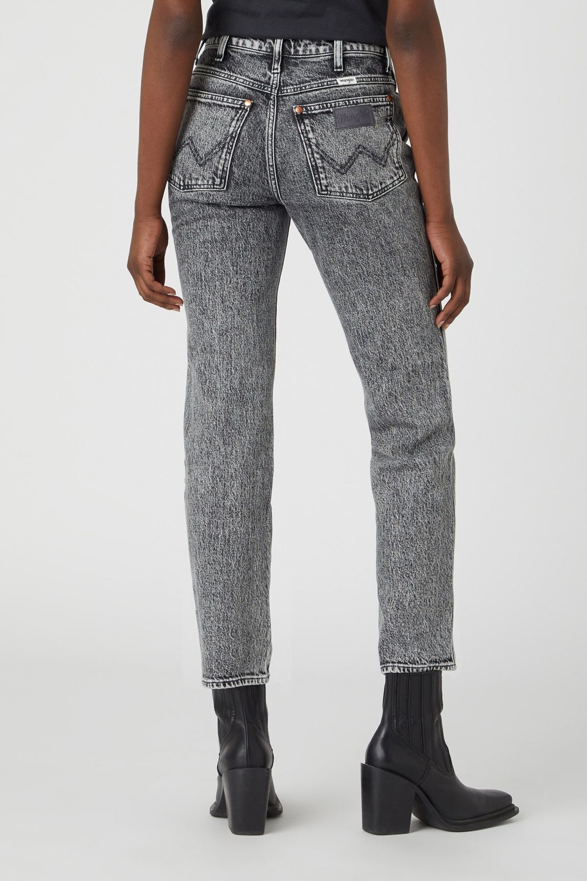 Wrangler Wild West Fit Yüksek Bel Düz Paça Esnek Jean Kot Pantolon ...