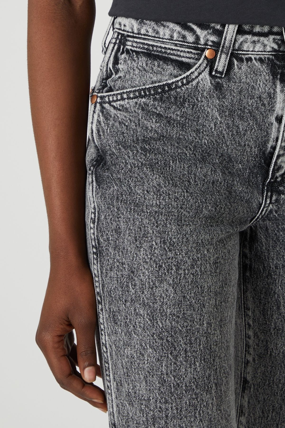 Wrangler Wild West Fit Yüksek Bel Düz Paça Esnek Jean Kot Pantolon ...