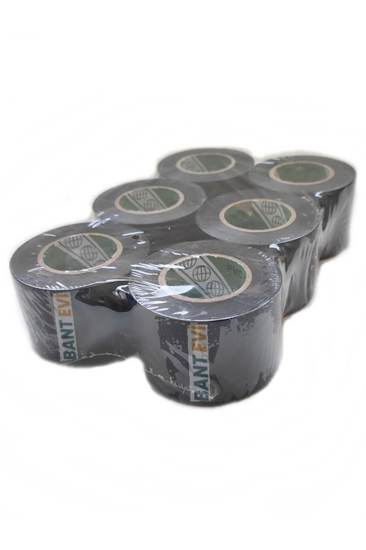 Globus Bant Evi Siyah Pvc Bant 6 Adet 5cmx25m Izolasyon Bandı 50mm - Fiyatı, Yorumları
