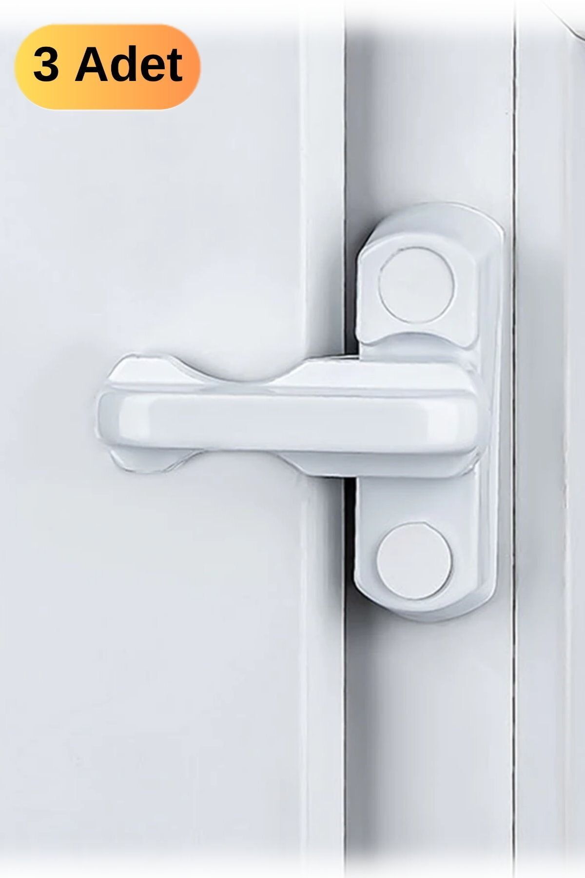 Utelips 3 Adet Pencere Kapı Dayanıklı Emniyet Kilidi Güvenlik Kilit ...