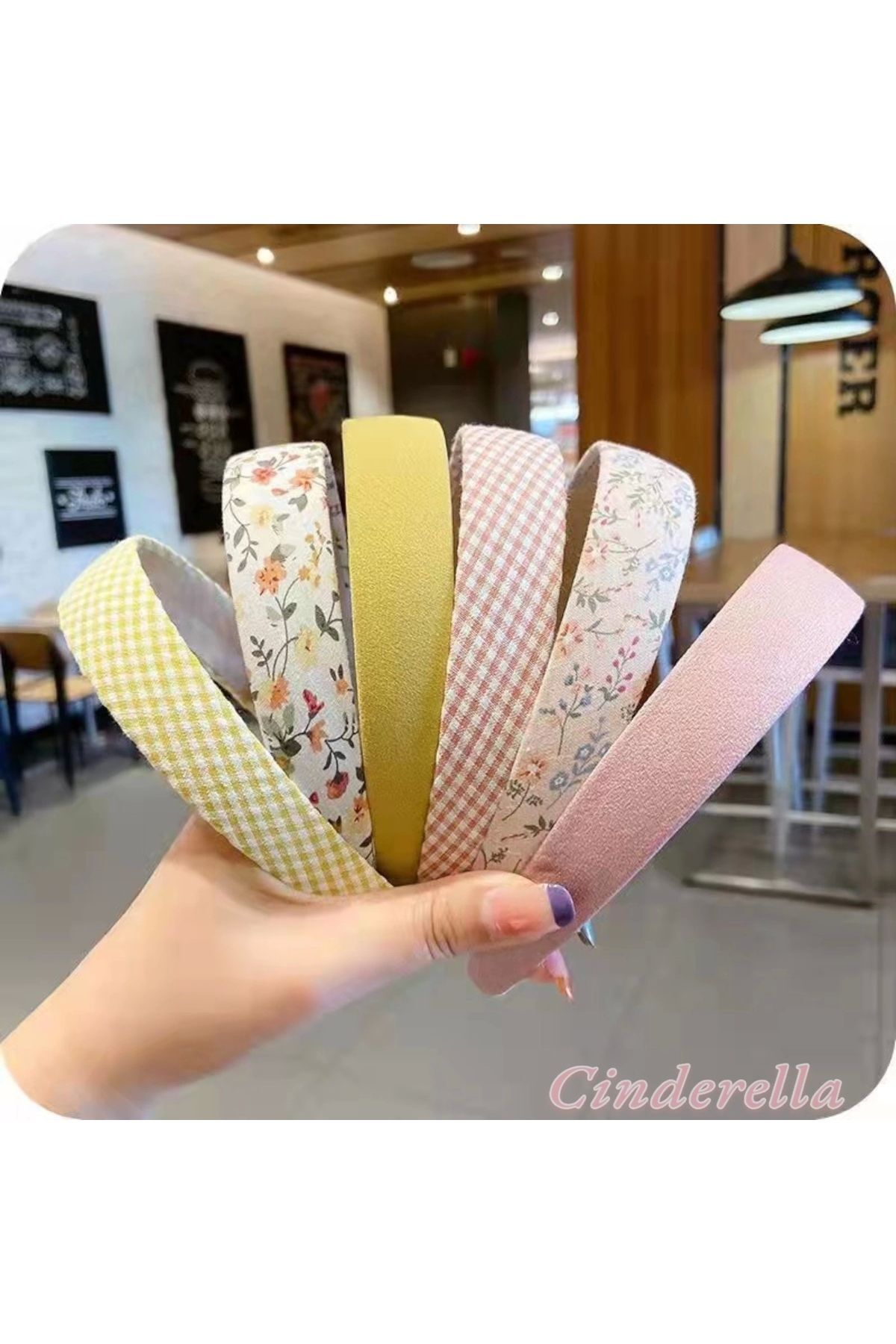 Cinderella Kadın Hafif Esnek Taç Saç Bandı Sarı Model-7 Fiyatı ...