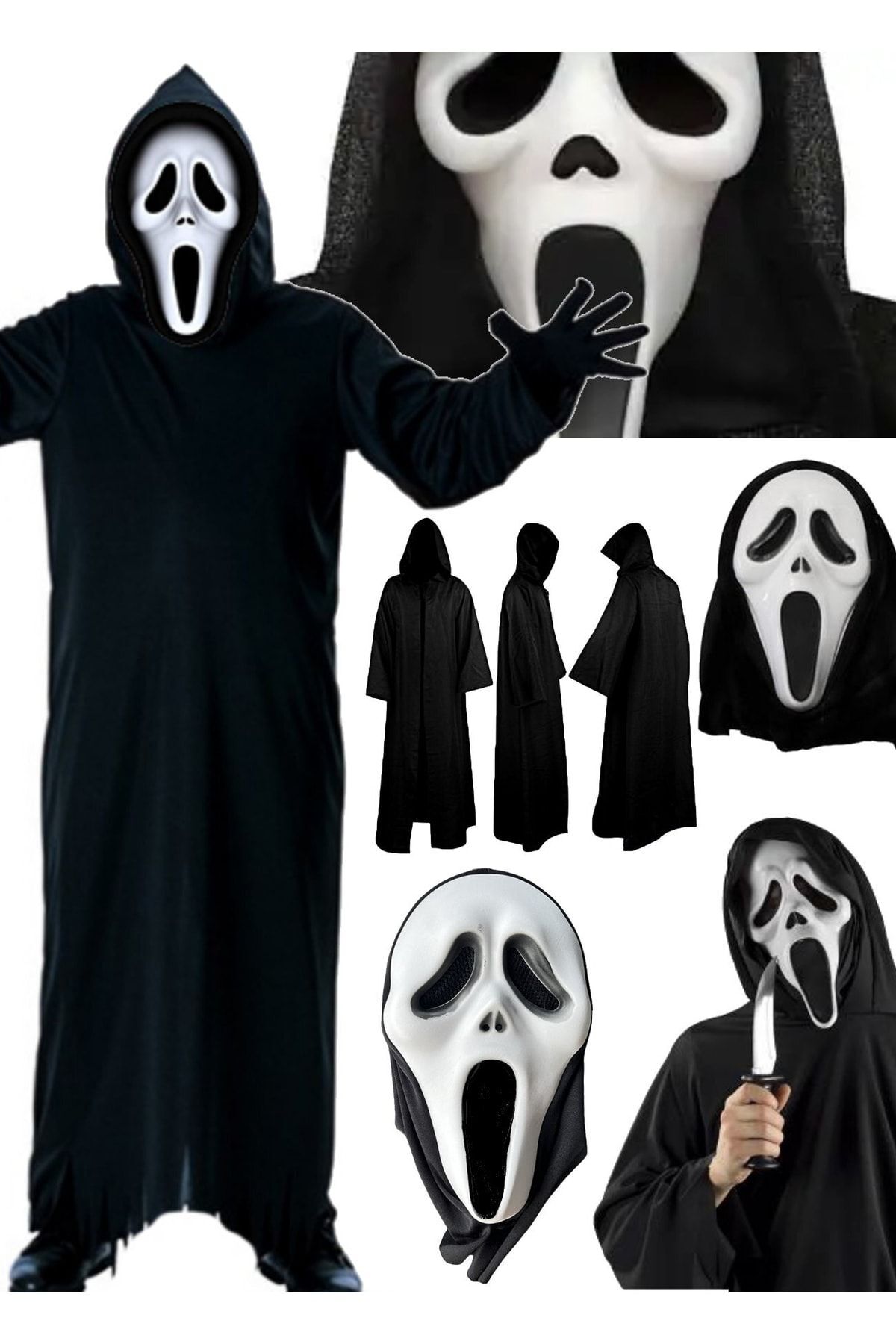 Utelips Cosplay Ve Cadılar Bayramı Için Yeni Sezon Klasik Çığlık ...