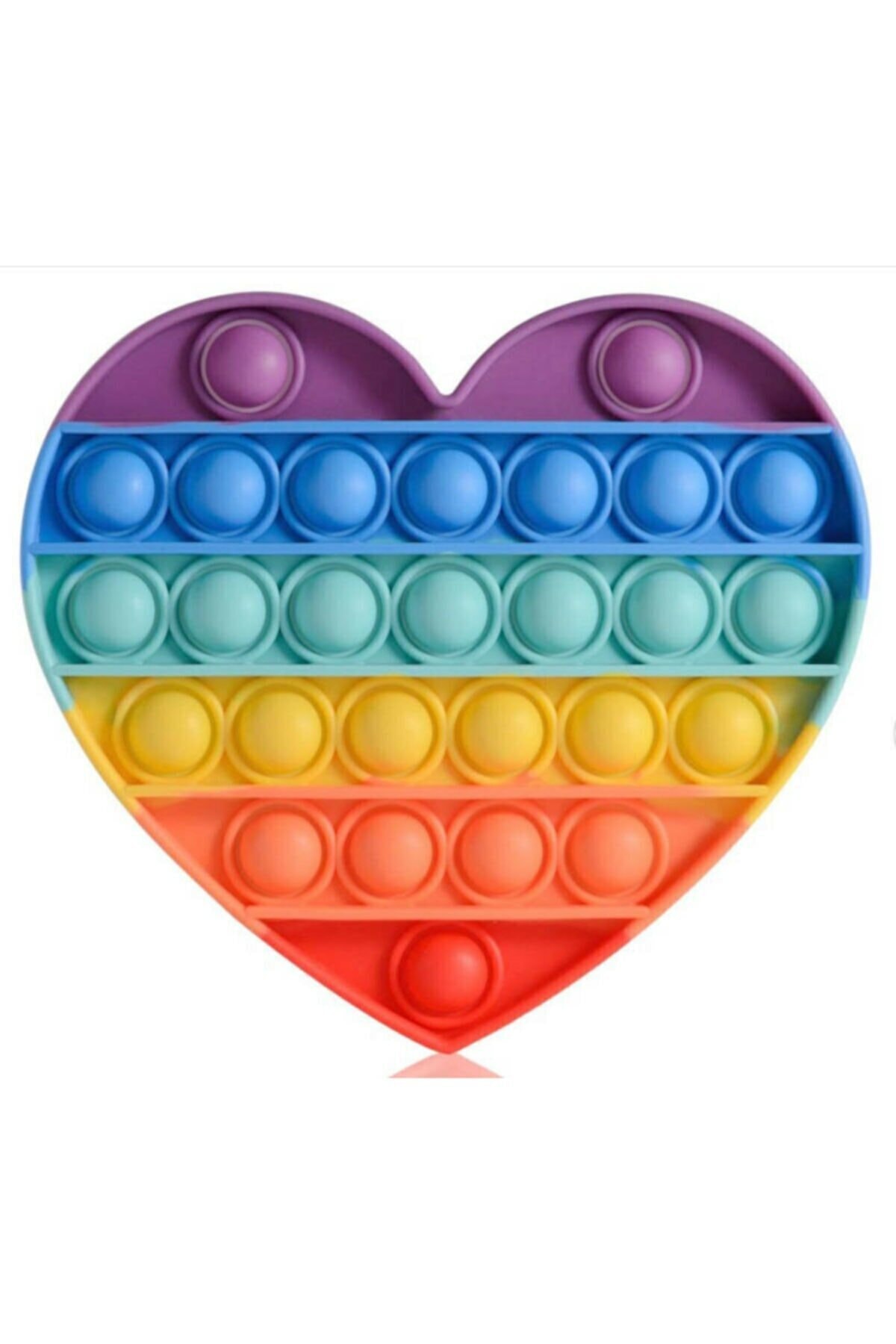 Brother Toys Pop It Push Bubble Fidget Popit Gökkuşağı Renkli Duyusal ...