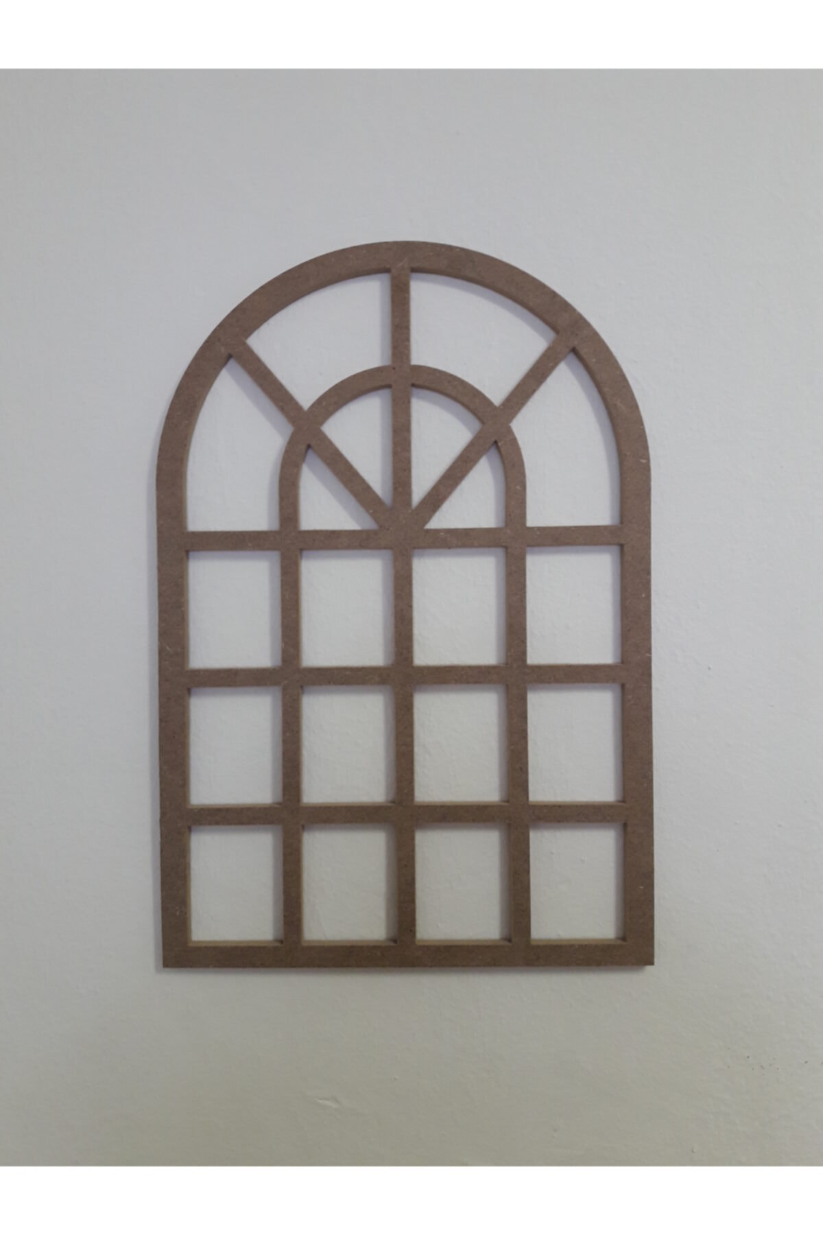 AHİ HAYAL ATÖLYESİ Hint Pencere 44x30cm Ham Mdf - Fiyatı, Yorumları