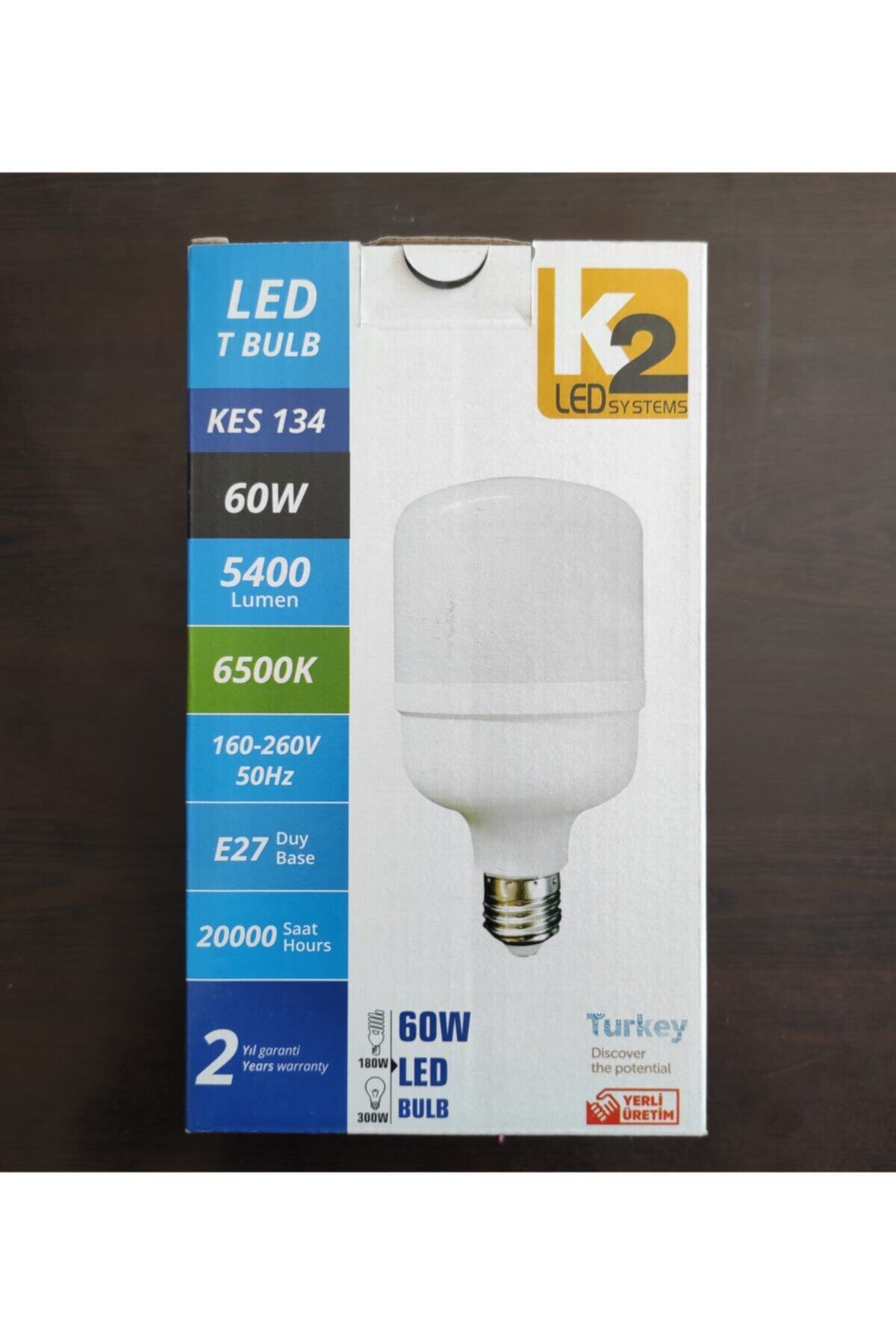 K2 60w =300w - 5400 Lümen ( Yüksek Lümen) Jumbo Led Ampul Fiyatı ...