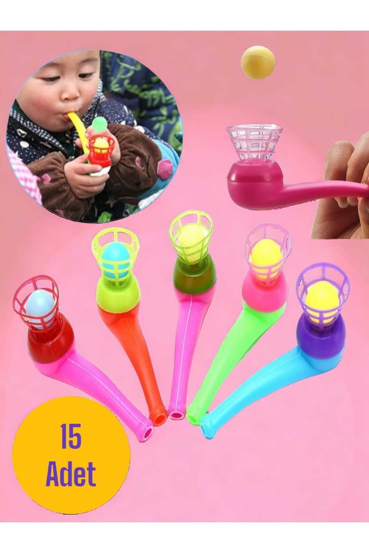 DENİZ SAKSAFON TOP UFLEME OYUNU PAPİT 15 ADET EGİTİCİ OYUNCAK Fiyatı ...