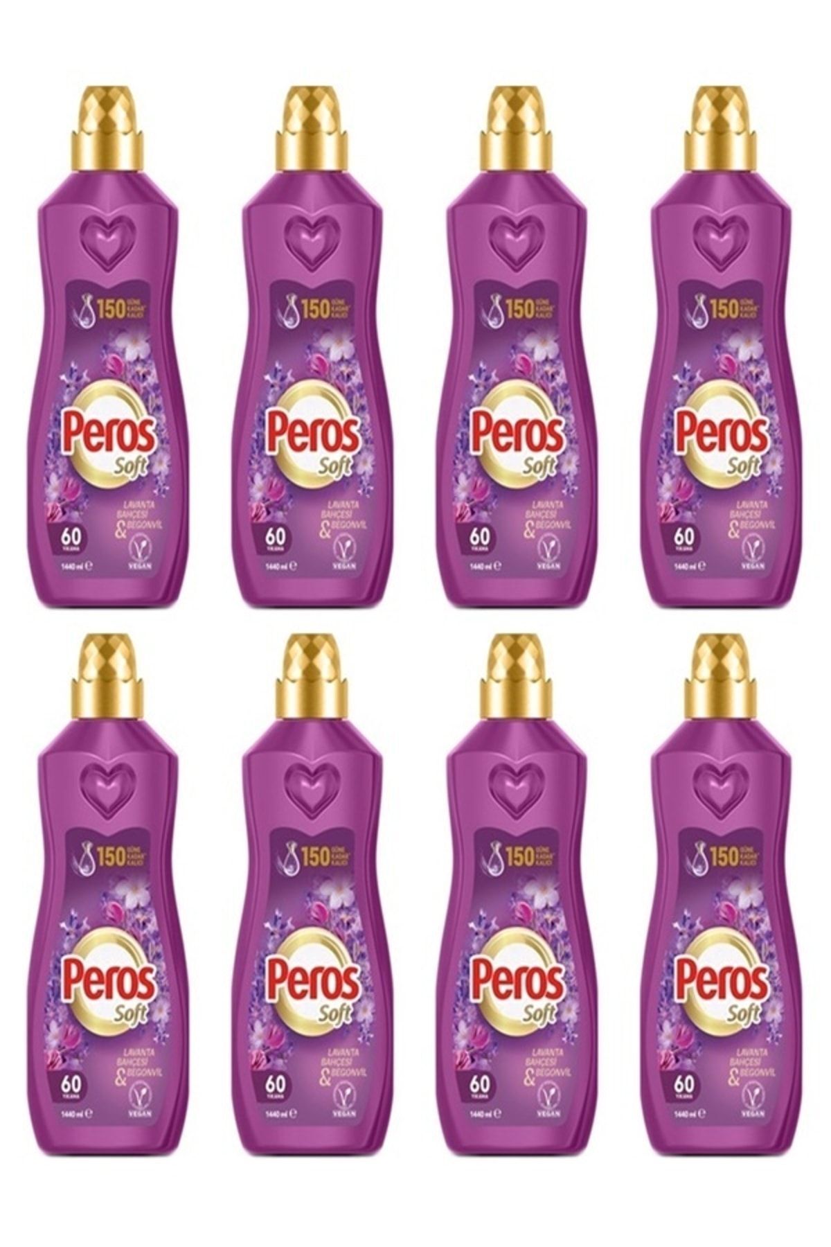 Peros Konsantre Yumuşatıcı Lavanta & Begonvil 1440 Ml X 8 Li Süper ...