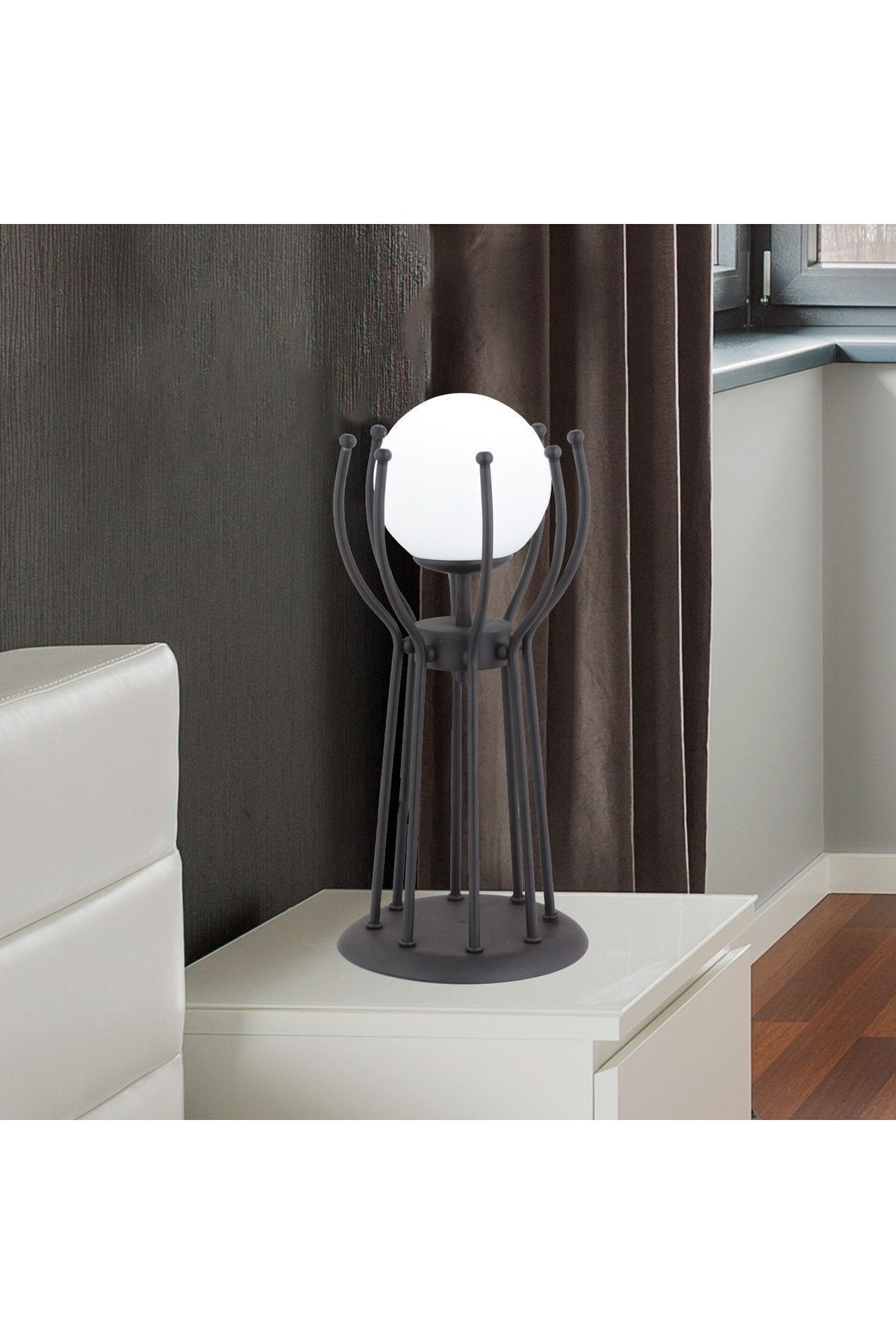 Apliqa Pabna Siyah Metal Modern Yatak Odası, Salon Abajur Fiyatı ...