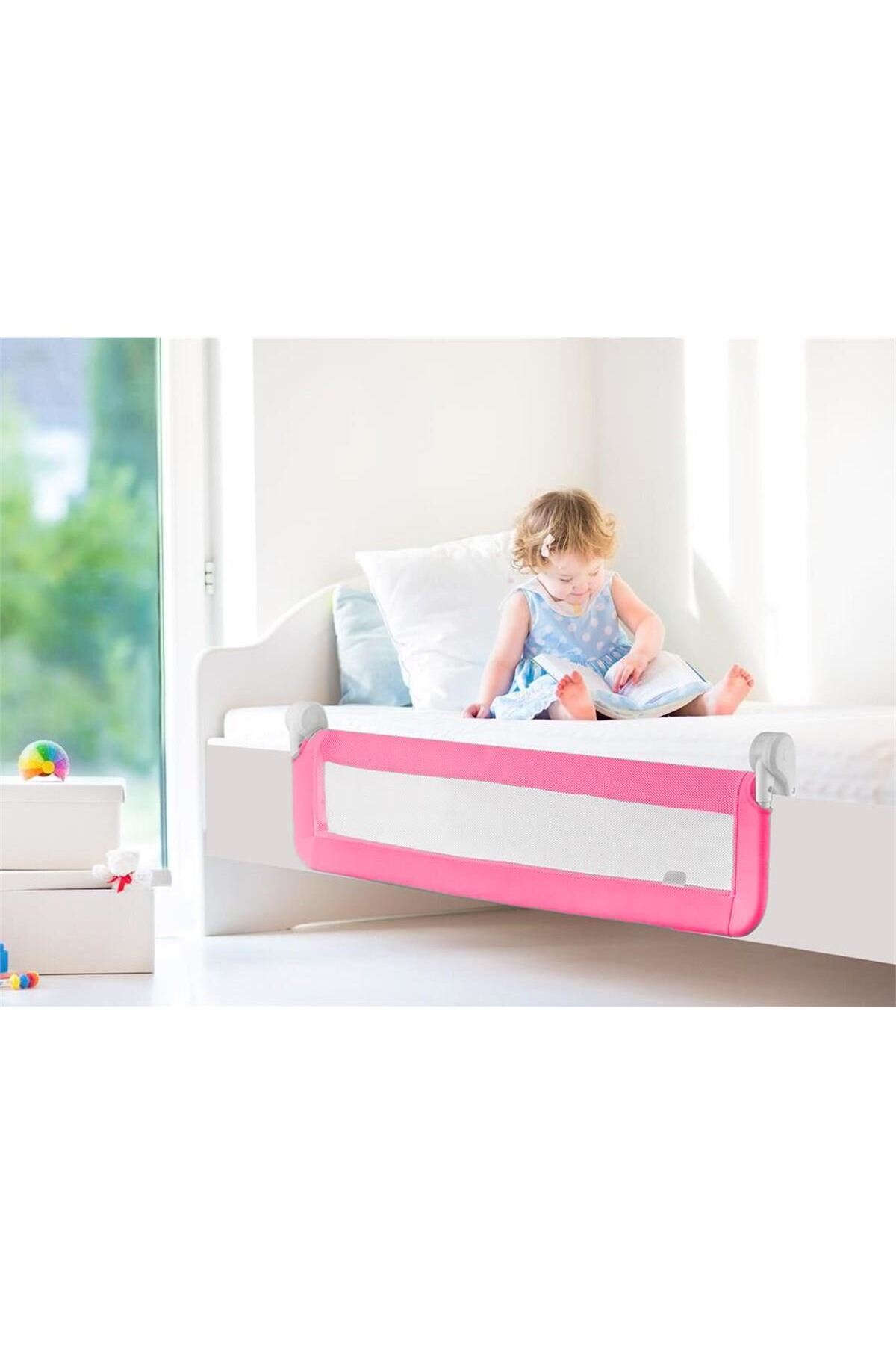 GUİMO 120 Cm Katlanabilir Bebek Güvenlik Yatak Bariyeri, Yatak ...