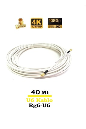 📡 Rg6 U6 Anten Kablosu ile Mükemmel Sinyal Alın!