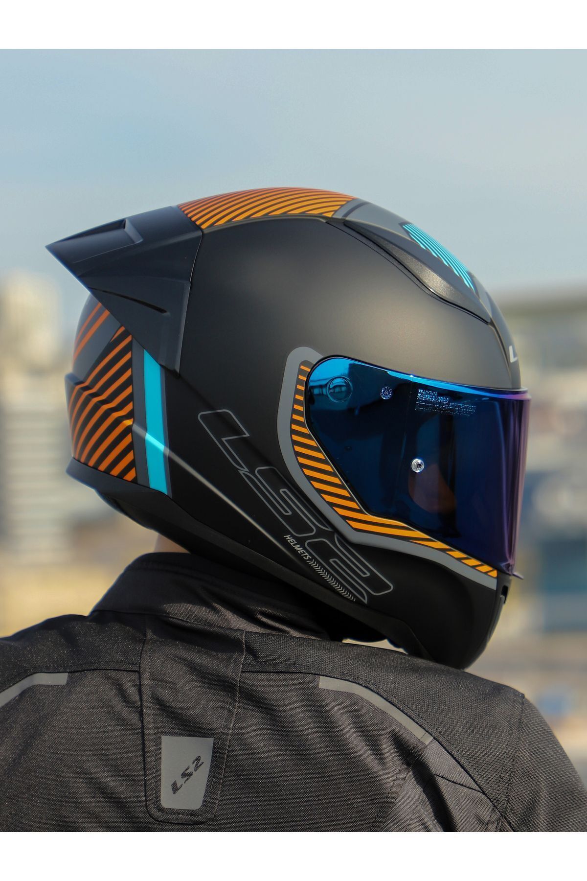 LS2 RAPID 2 RACE EXTRA MAT GRİ-NEON TURUNCU KASK - Fiyatı, Yorumları