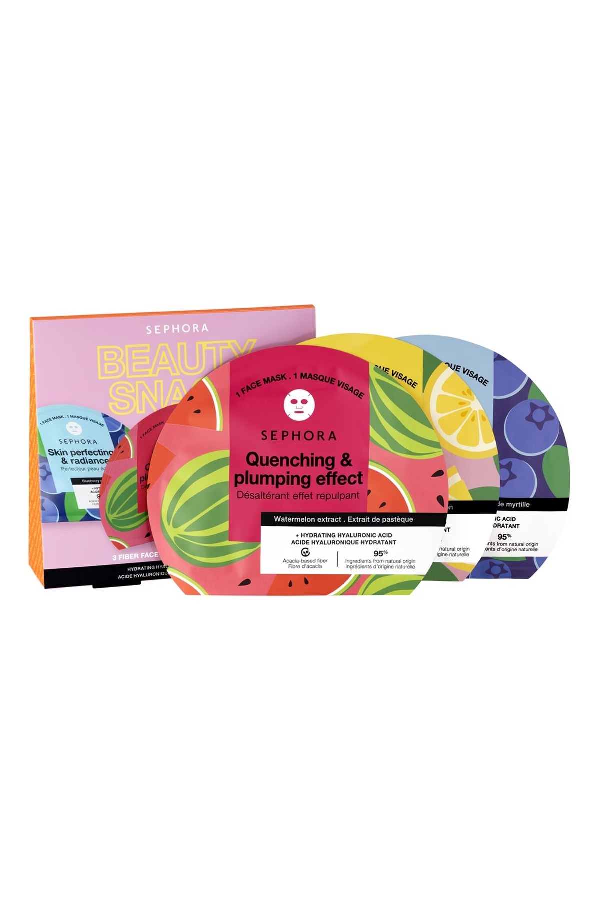 SEPHORA COLLECTION Beauty Snack - 3 Yüz Maskesi - Nemlendirici ...