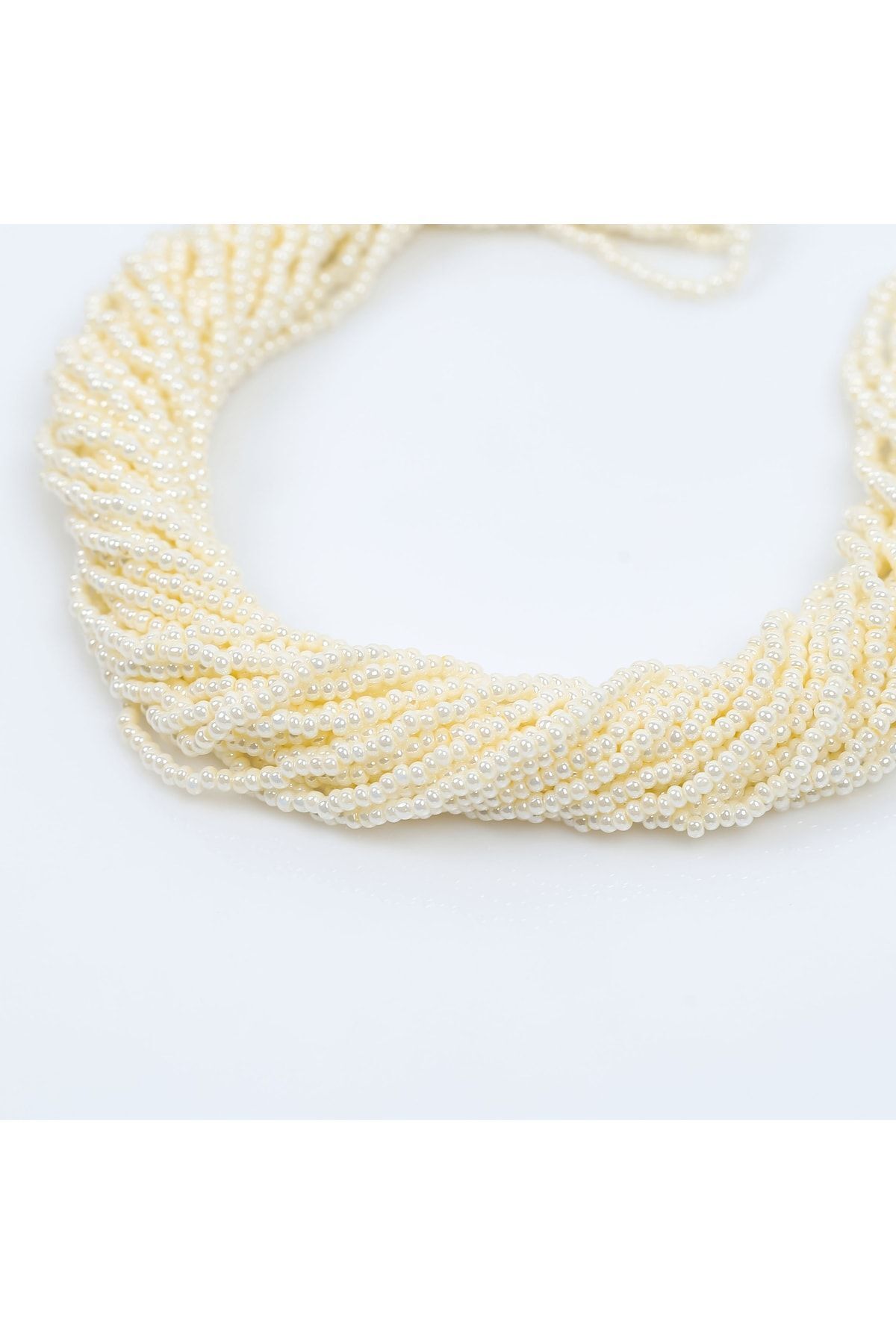 yfhobi 12 Dizi - Çek Kum Boncuğu, Takı Yapım Boncuğu, Inci Krem Renk ...