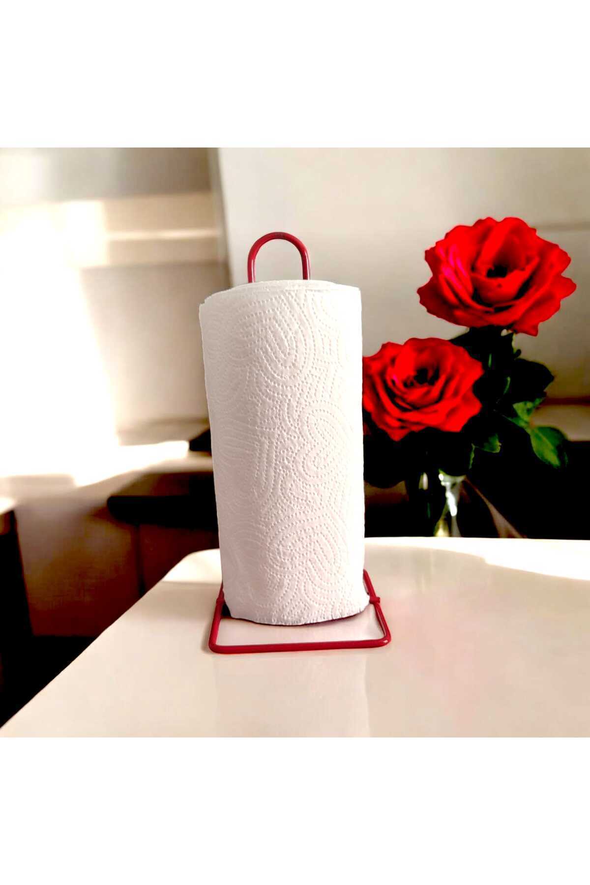 EceAksesuar Havlu Peçetelik ,Kırmızı Rulo Peçetelik , Metal Masa Tezgah ...