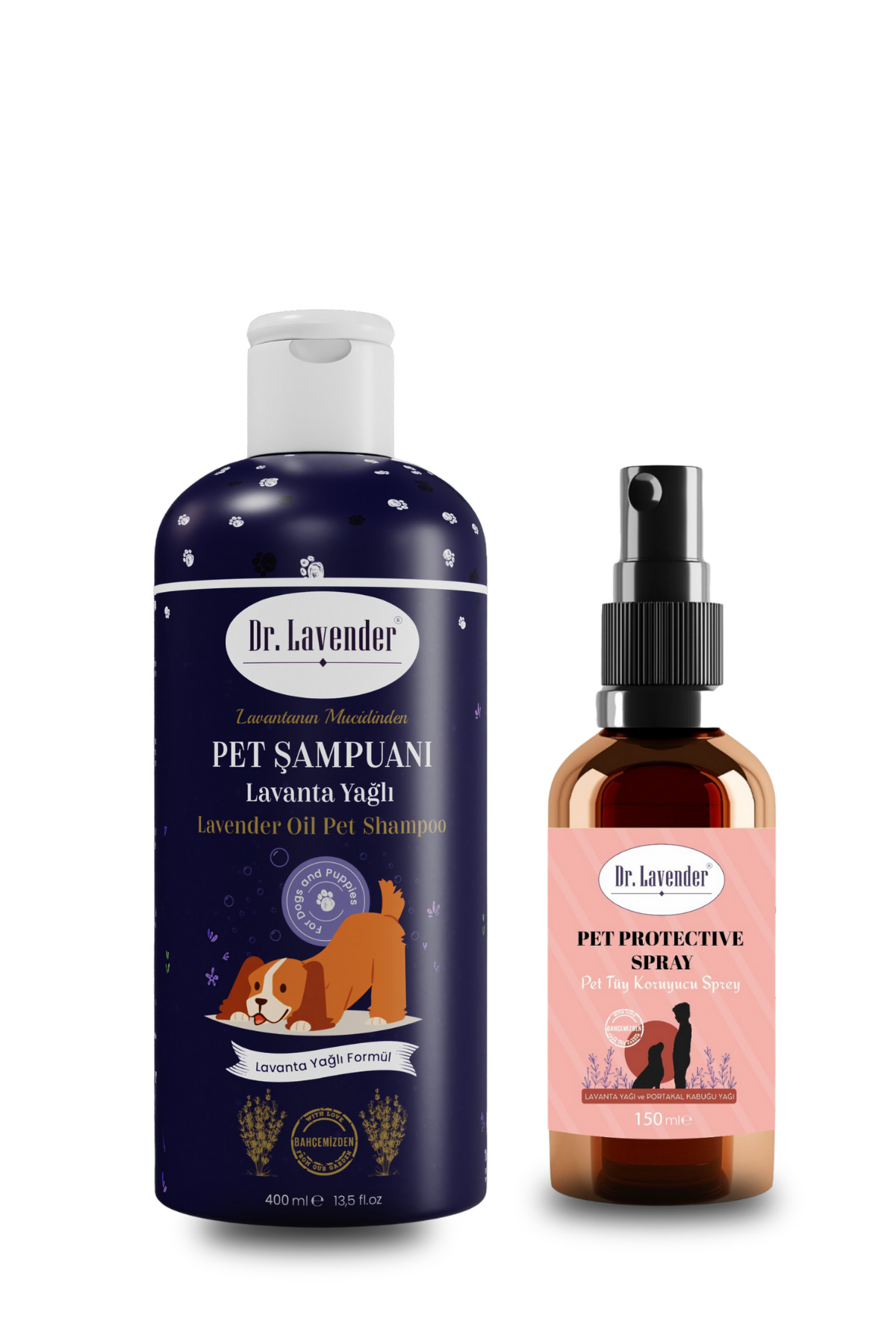 Dr. Lavender Antiseptik Pet Şampuanı 400 ML & Haşere Kovucu Tüy Bakım ...