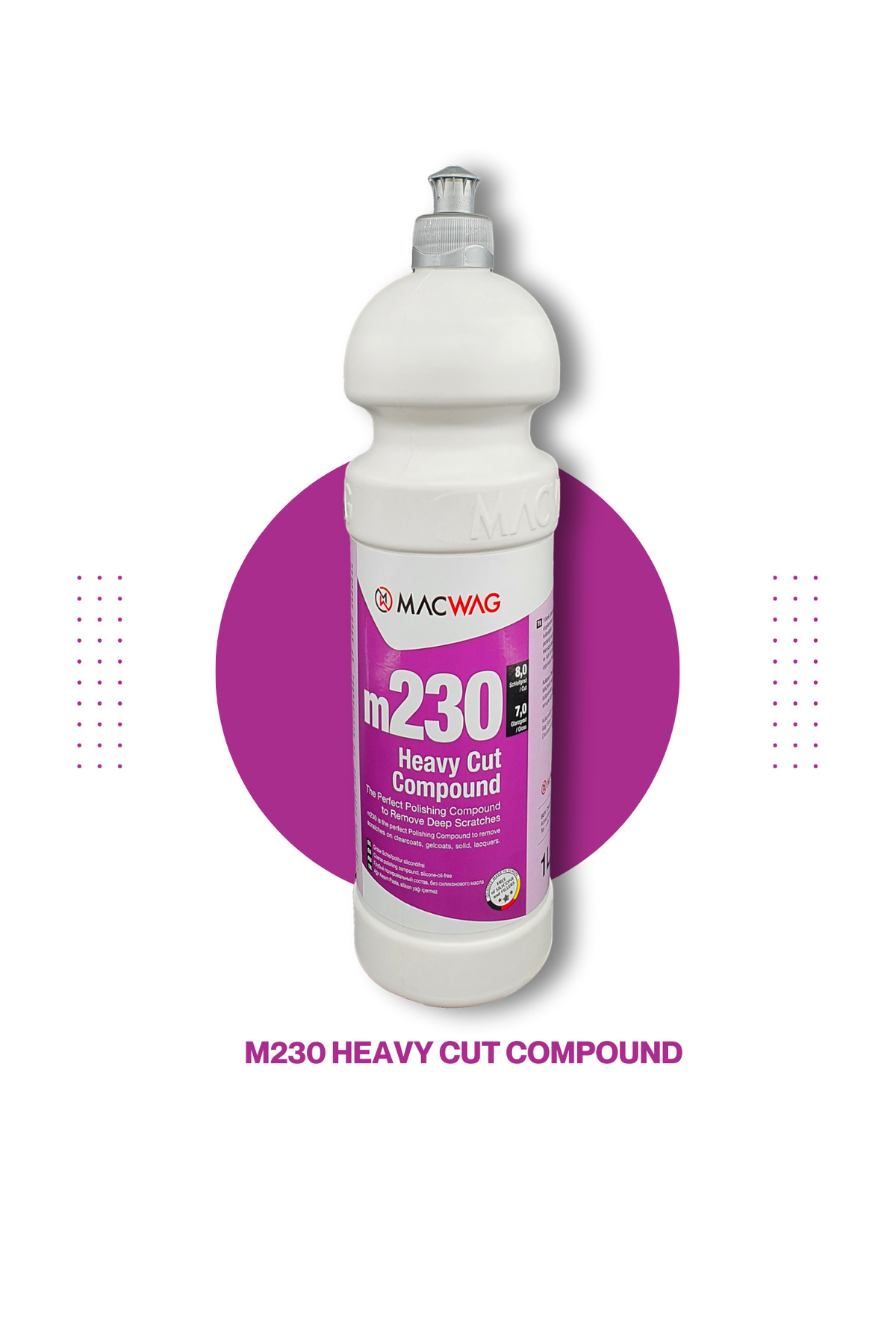 MACWAG m230 ( Heavy Cut Compound) Cila 1 lt - Fiyatı, Yorumları