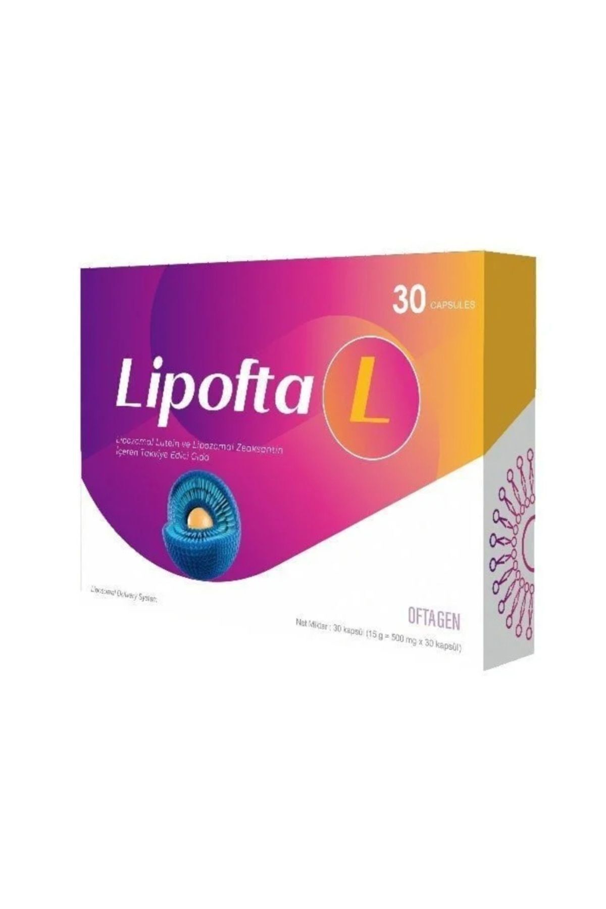 Lipofta L 30 Kapsül Multi Lipozomal Vitamin Kompleks Resveratrol ...