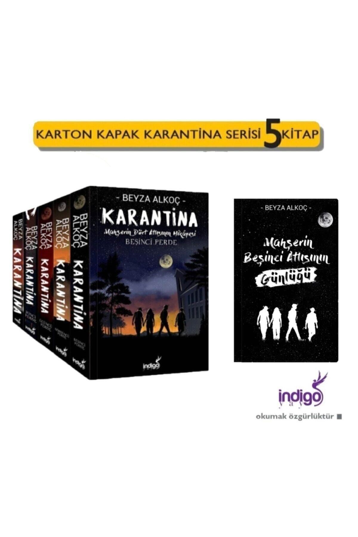 İndigo Kitap Karantina 5 Kitap Mahşerin Beşinci Atlısının Günlüğü Beyza ...