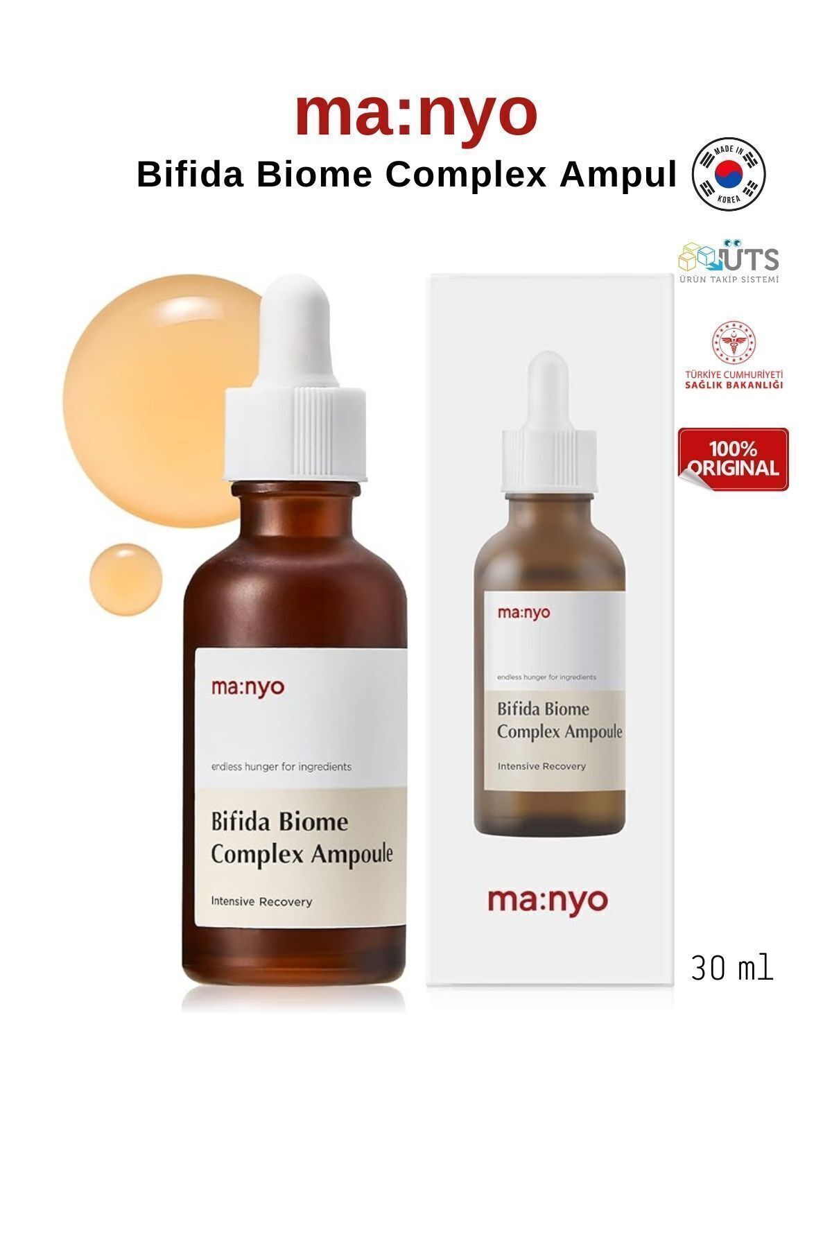 ma:nyo Manyo Bifida Biome Complex Ampul 30. Ml Fiyatı, Yorumları - Trendyol