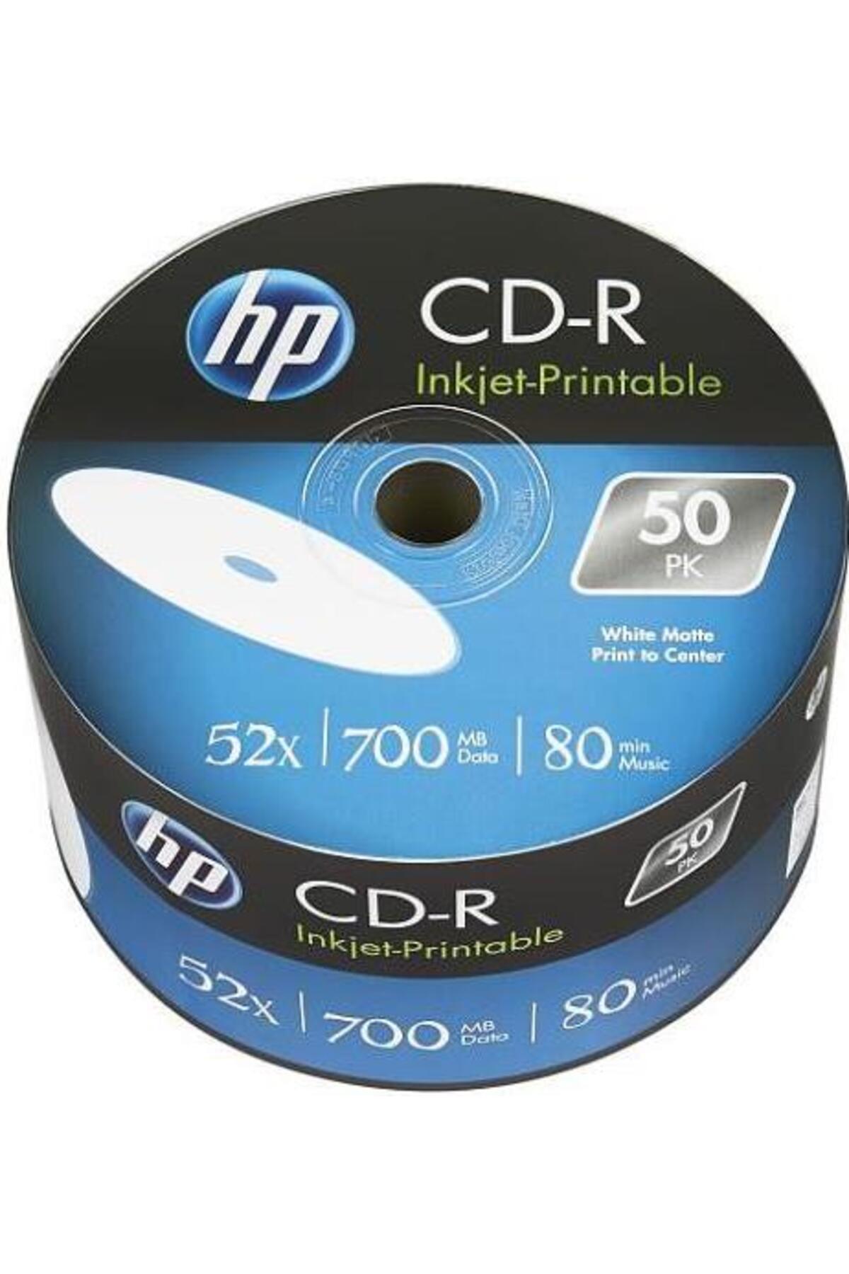 HP Cd-r 52x Inkjet Printable 700mb 80dk 50'li SpindleFiyatı, Yorumları - Trendyol