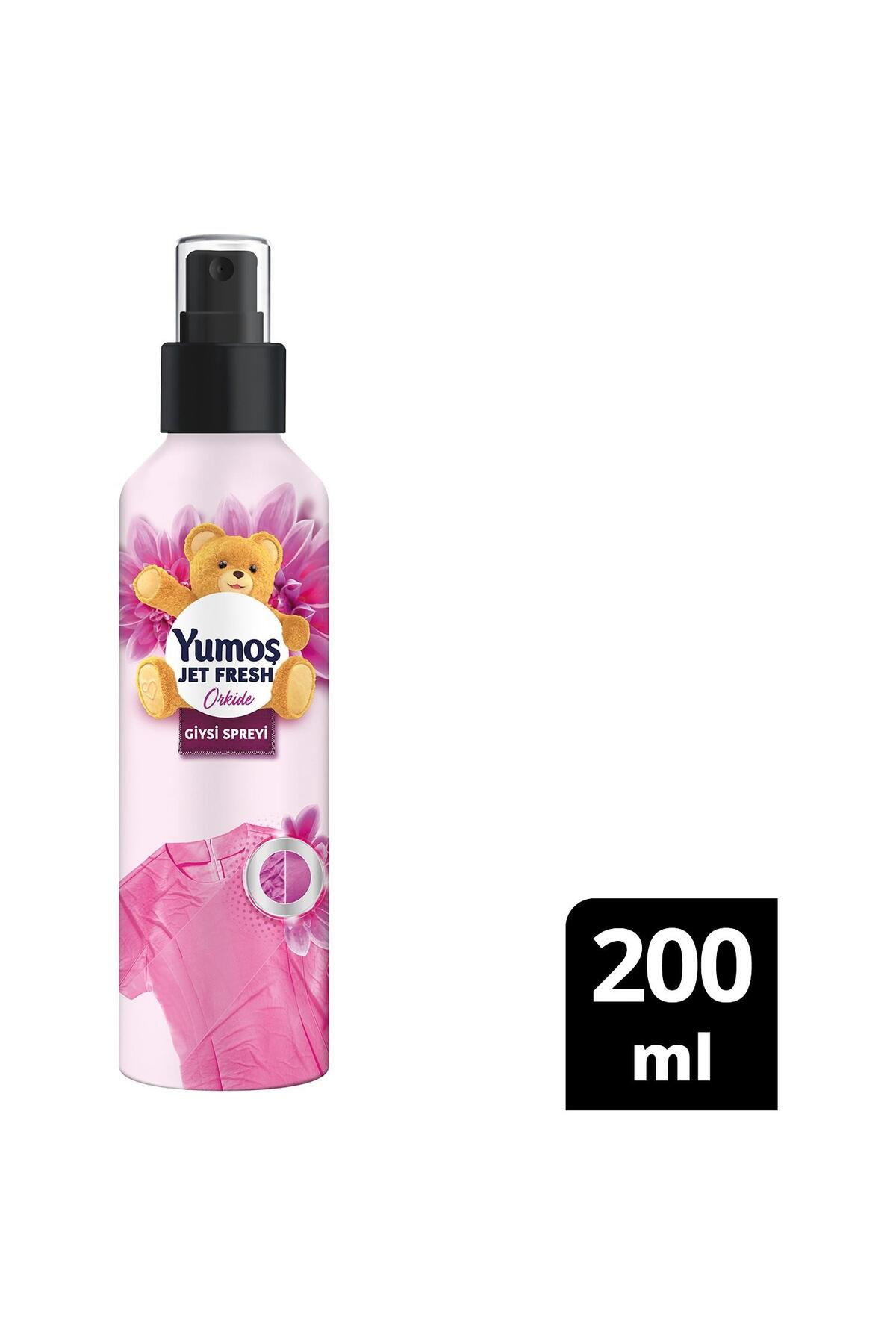 Yumoş Jet Fresh Ütü Etkisi Giysi Spreyi Orkide 200 ml - Fiyatı, Yorumları
