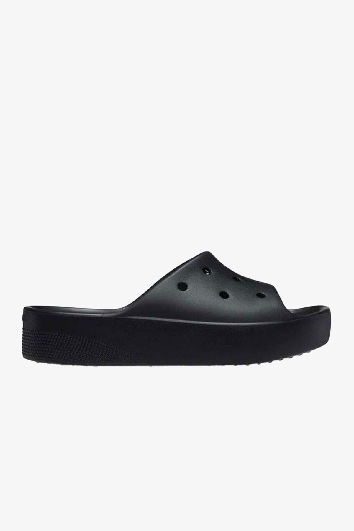 Crocs Classic Platform Slide Kadın Siyah Clog Terlik 208180-001 Fiyatı ...