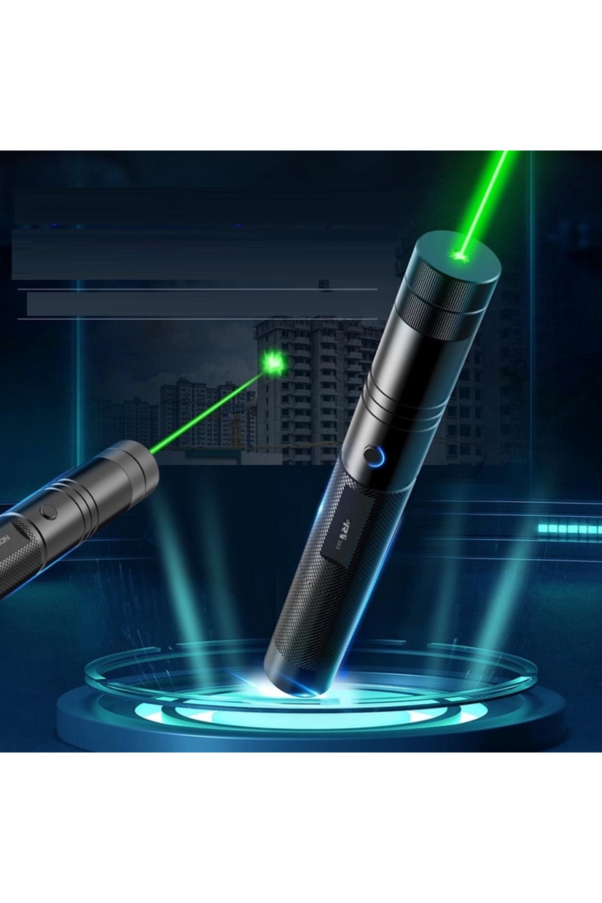 Kuzey PROFESSIONAL VIP 100MW GREEN LASER POINTER YEŞİL LAZER PROFESYONEL ŞARJLI KİLİTLİ 100 MW ...