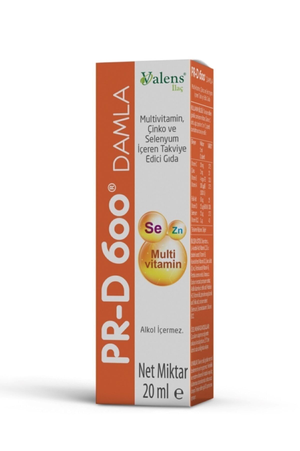 Valens PR-D 600 Damla Vitamin Multivitamin 20 ml Fiyatı, Yorumları ...