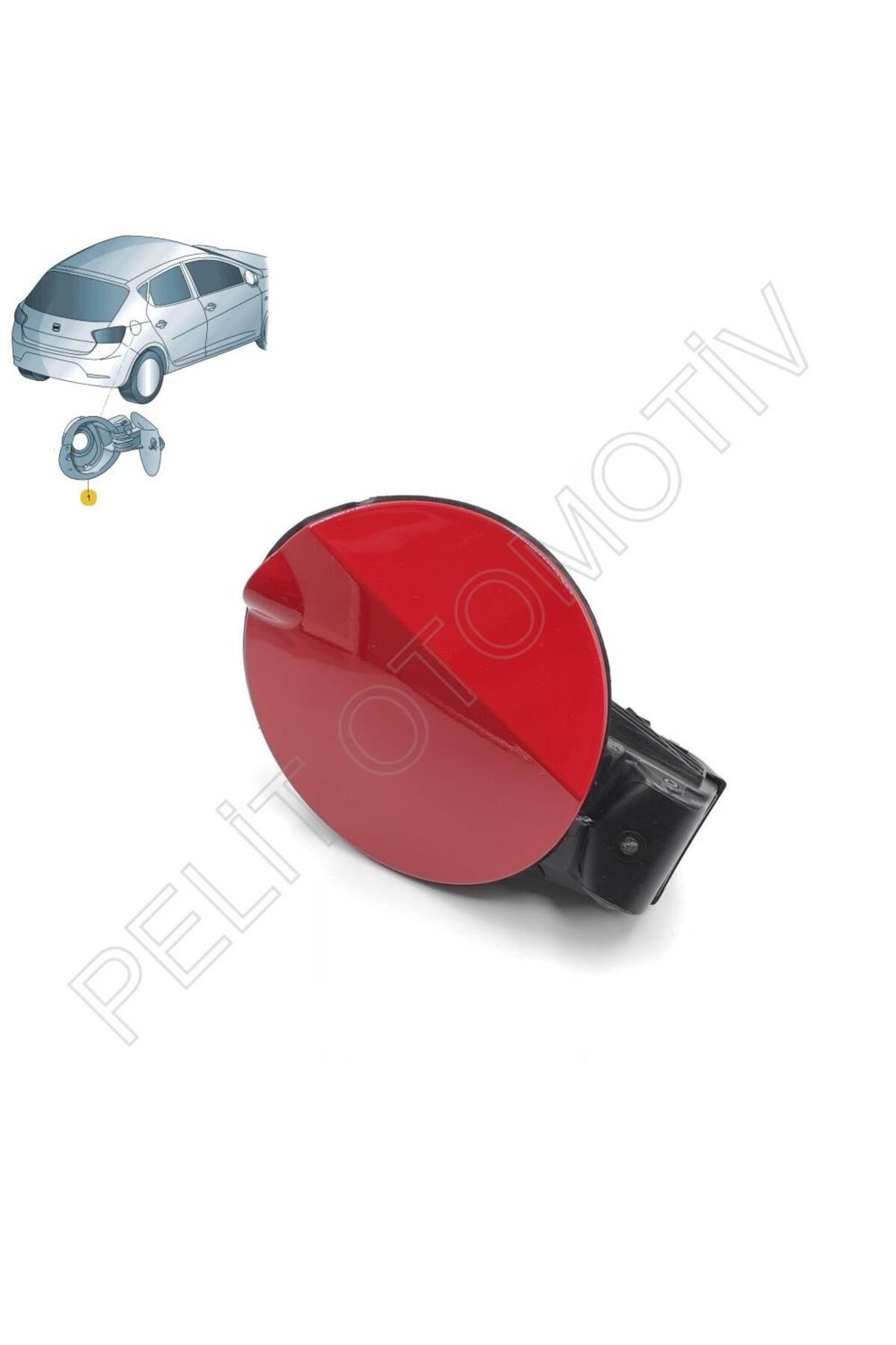 PELİTOTOMOTİV Seat Ibiza Yakıt Depo Kapağı Dış 6J4809905F Kırmızı (2009 ...