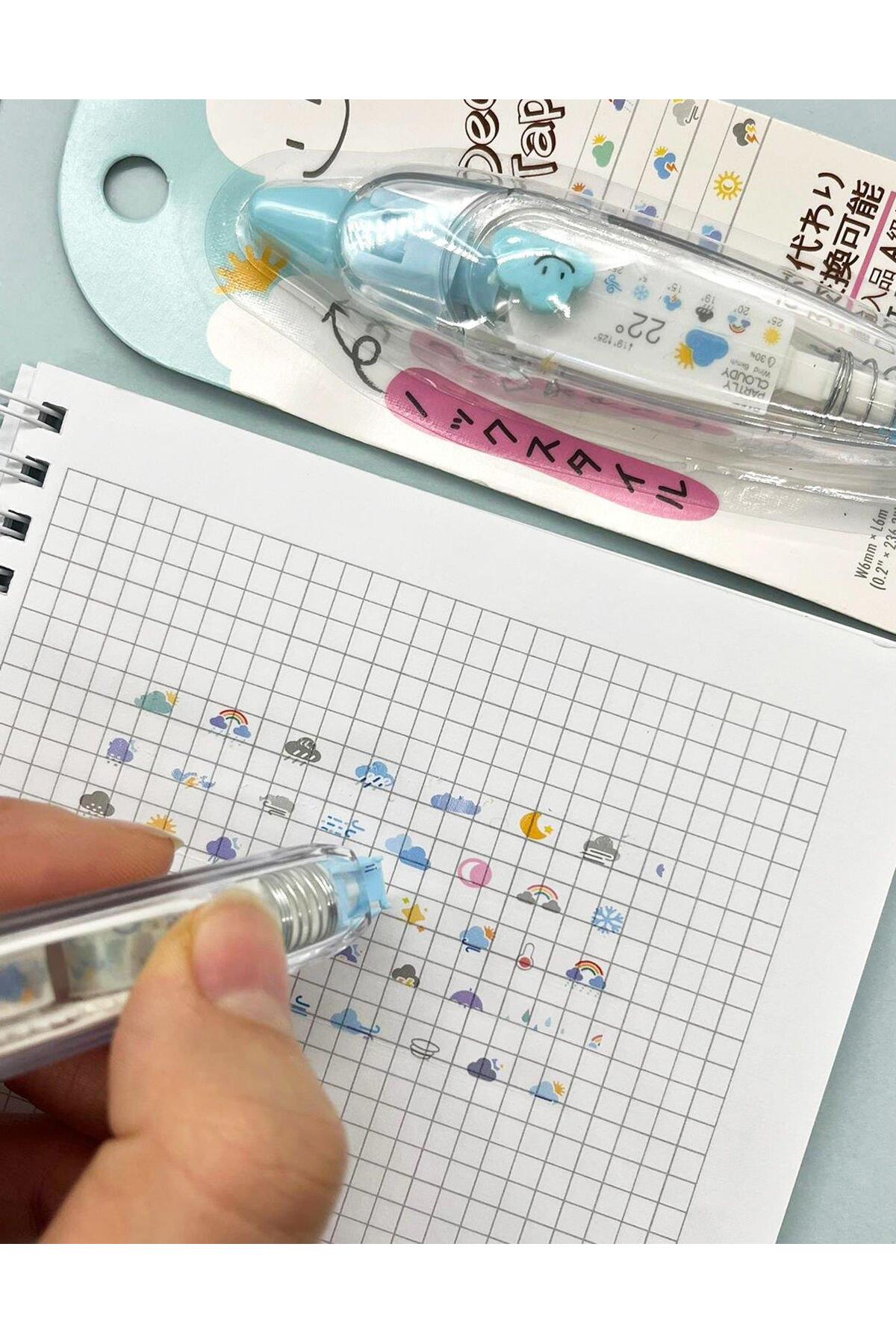 Kağıt Gemi Dükkan Bulut Desenli Süsleme Bandı Tipeks - Tipex - Fiyatı ...